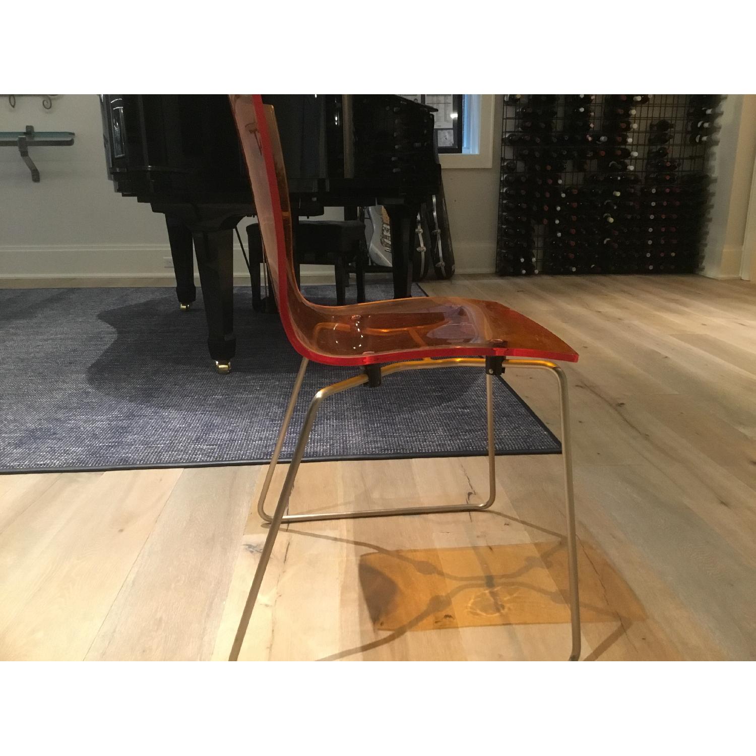 Kartell Acrylic Dining Chairs - AptDeco