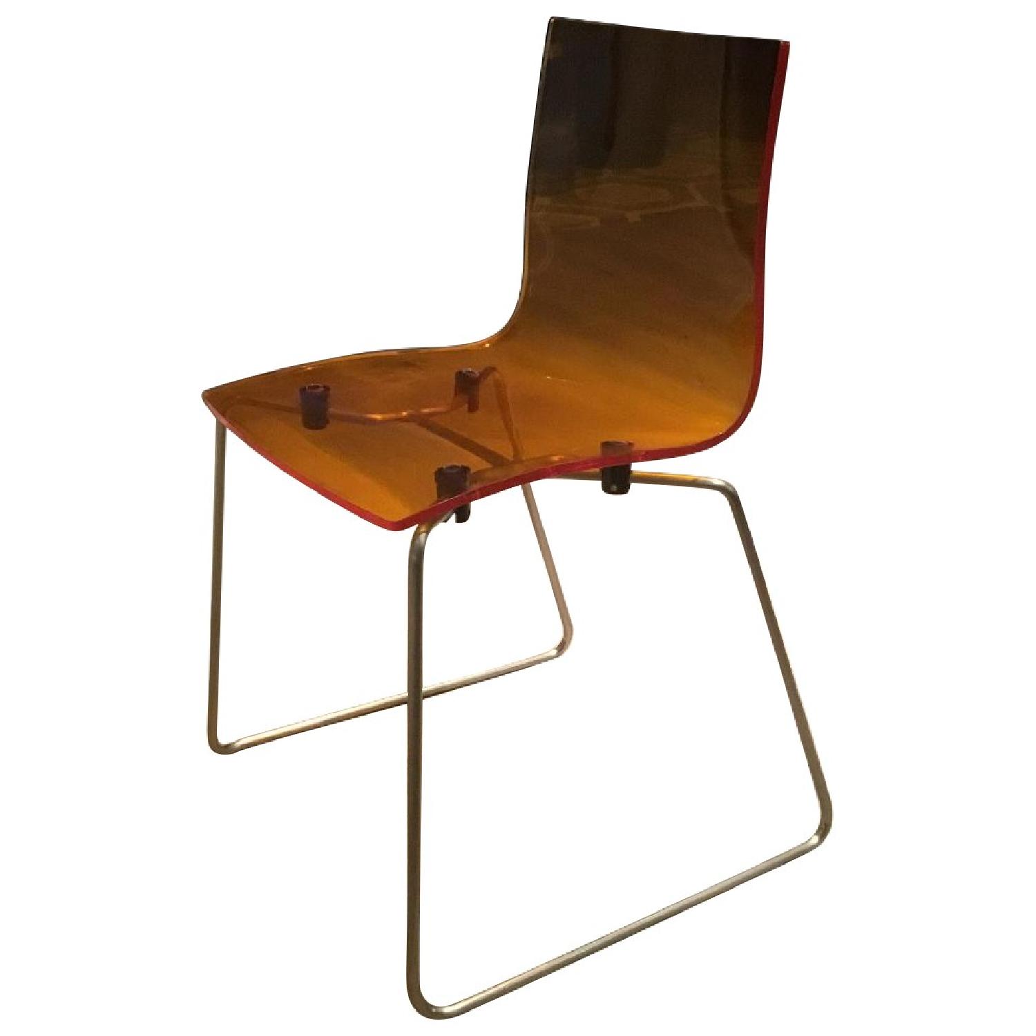 Kartell Acrylic Dining Chairs - AptDeco