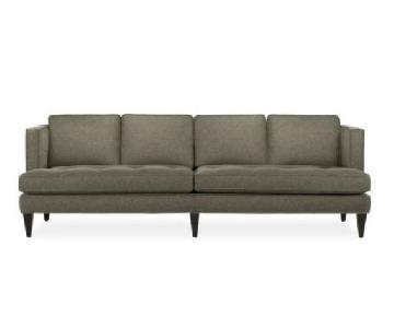 Room & Board Hutton Sofa in Tatum Salt - AptDeco