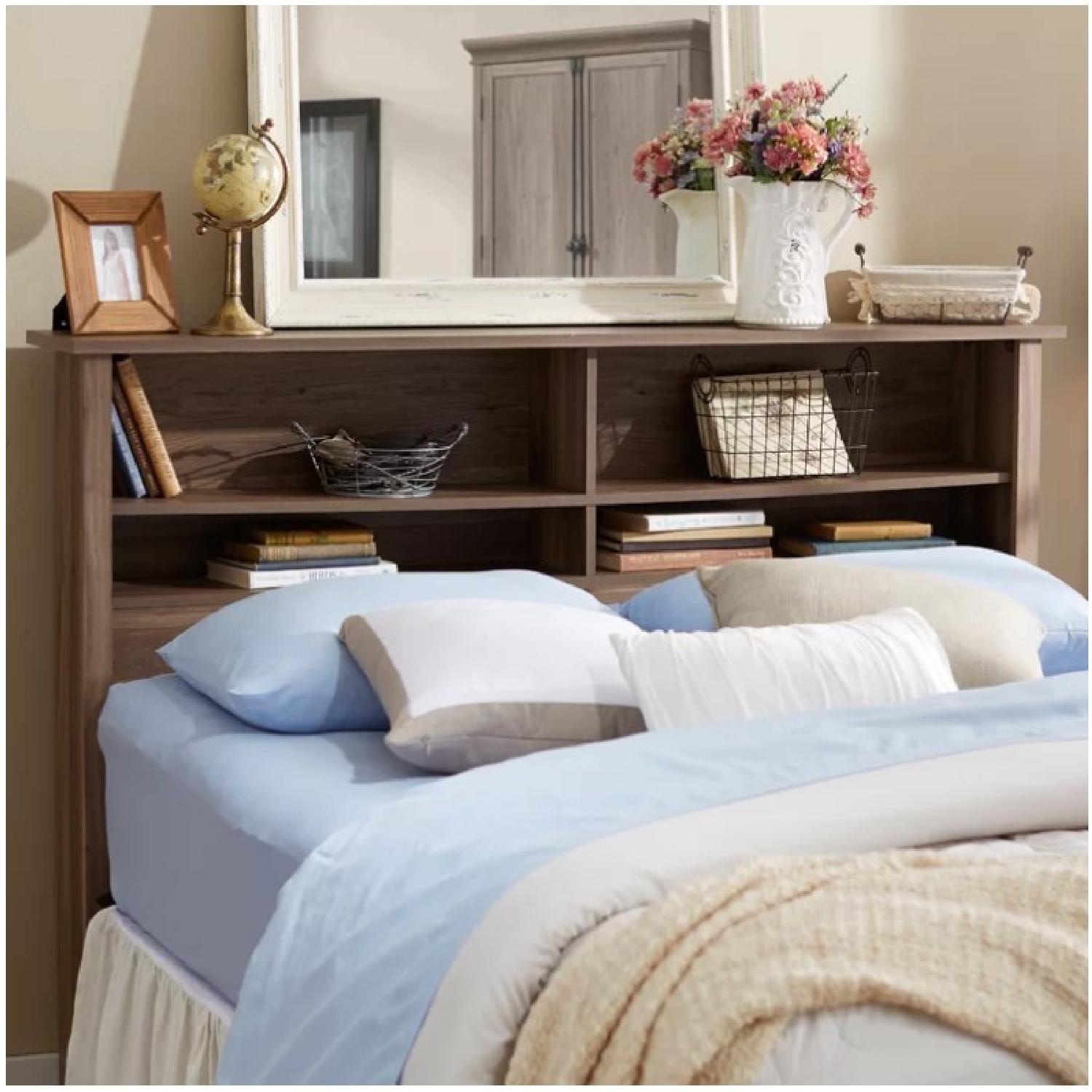 Andover Mills Leeds Bookcase Headboard - AptDeco