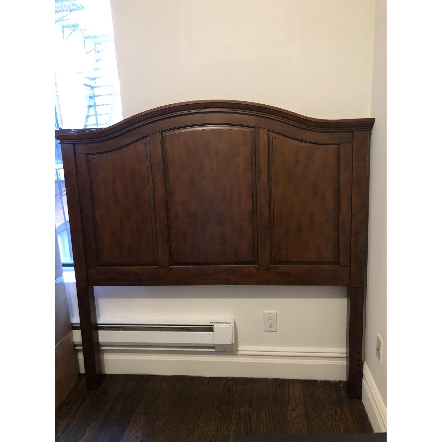 Pier 1 Ashworth Wood Headboard - AptDeco