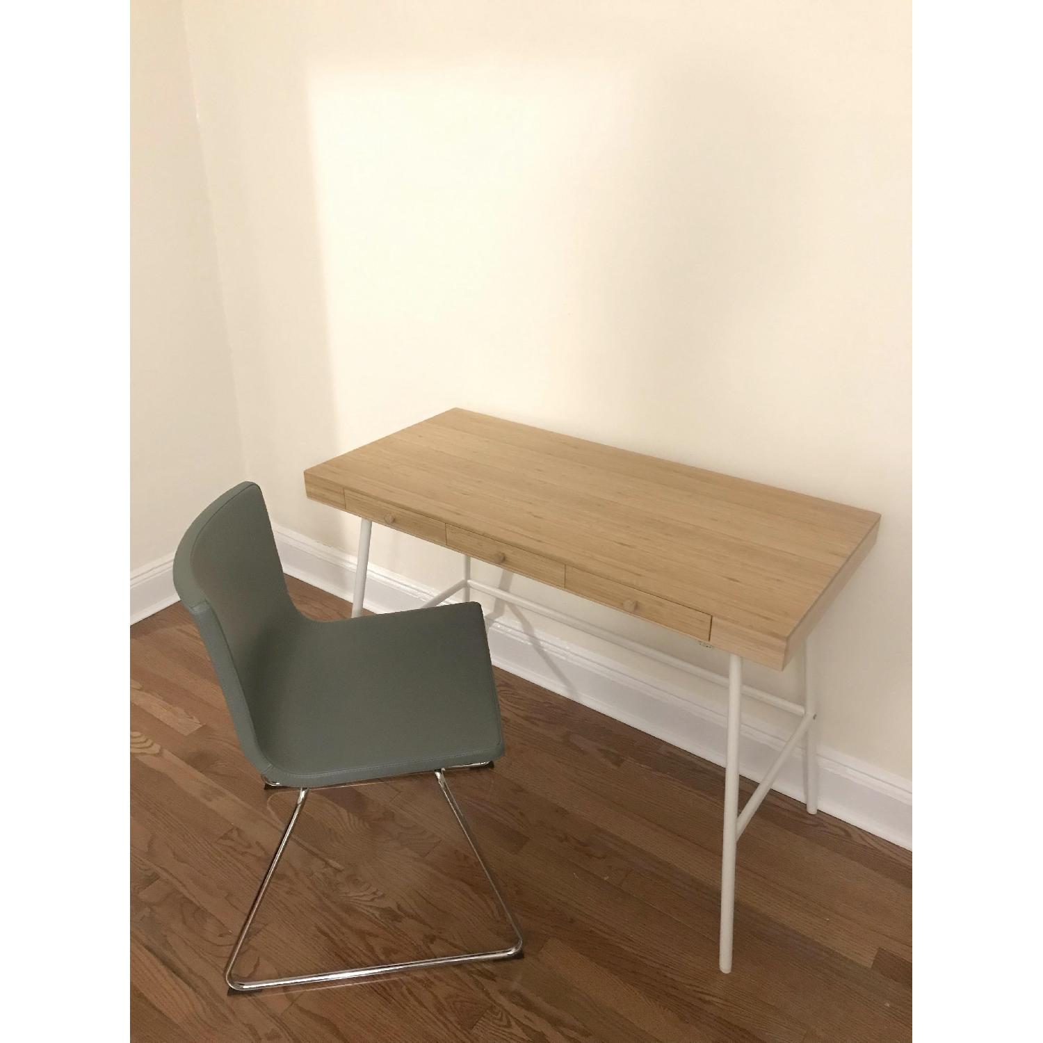 Ikea Bernhard Leather Chair - AptDeco