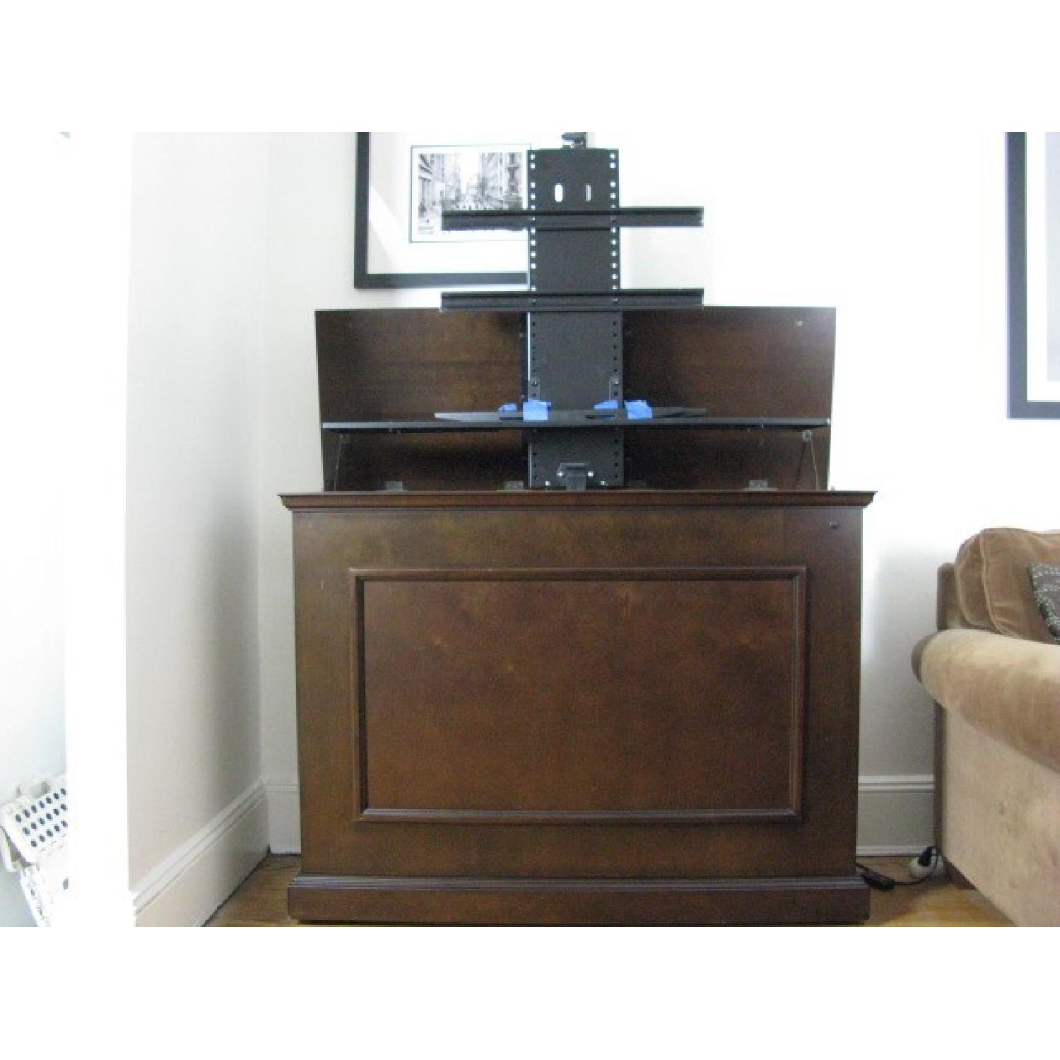 Elevated TV Lift Cabinet - AptDeco