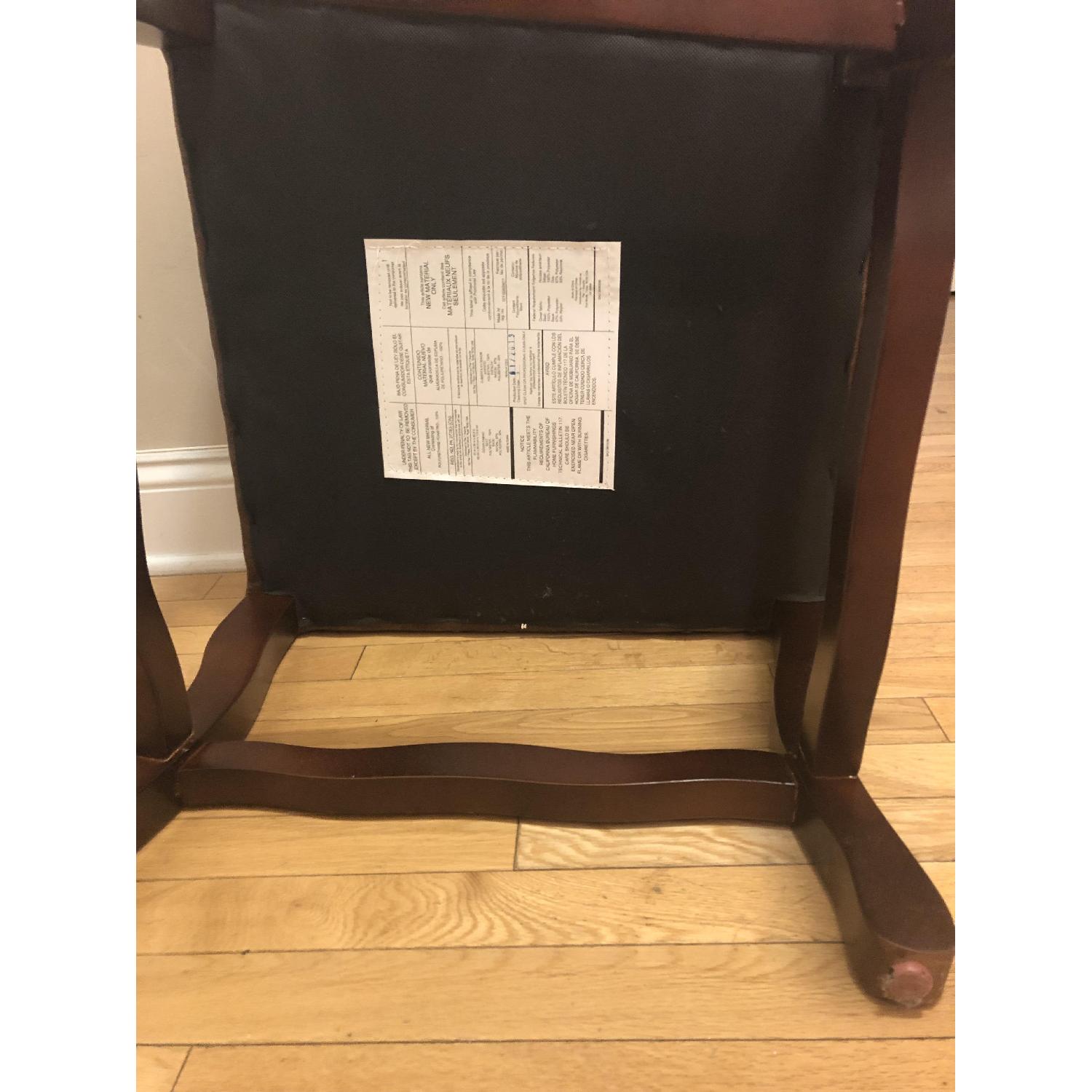 Pier 1 Leather Chair - AptDeco