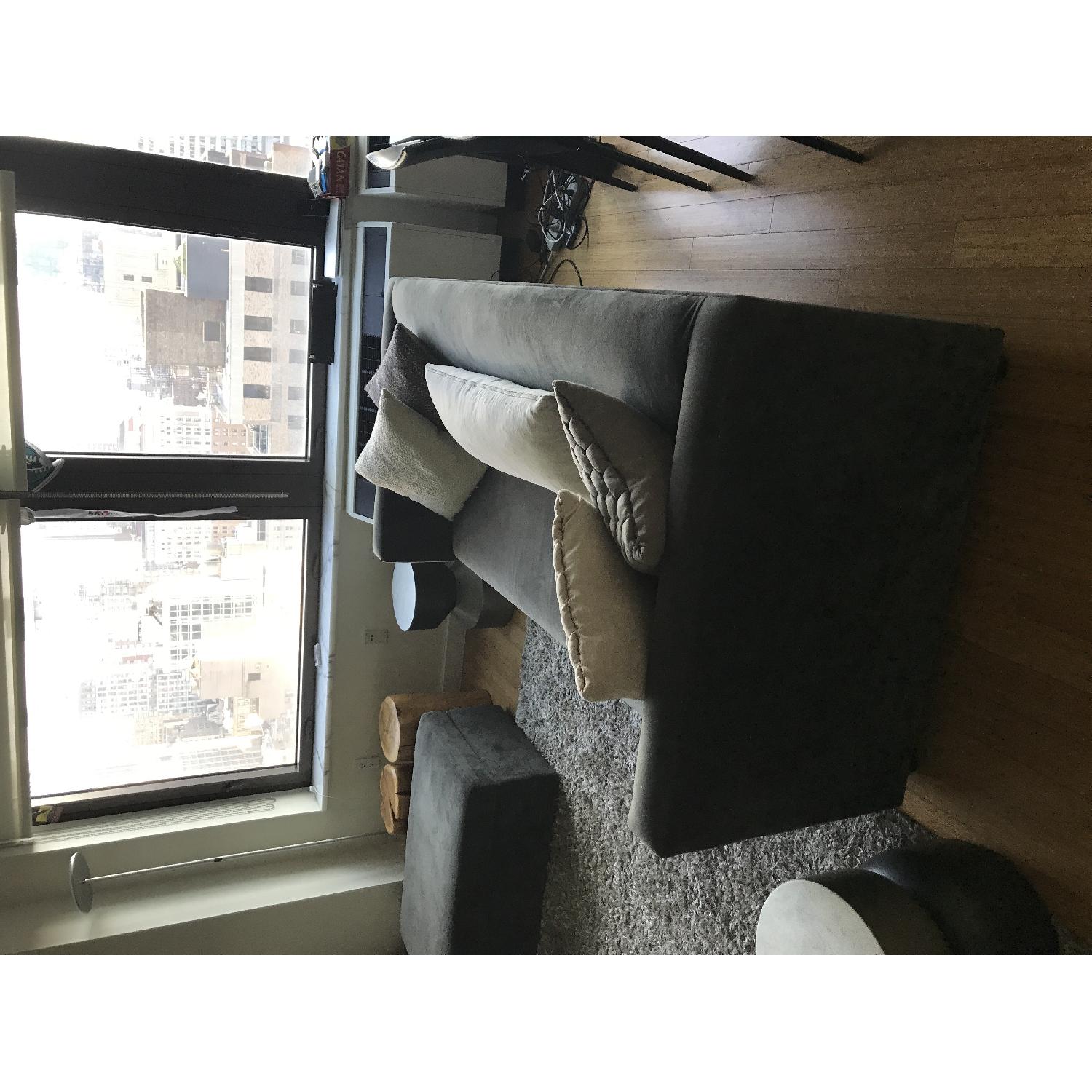 Crate & Barrel Torrey Queen Sleeper Sofa - AptDeco