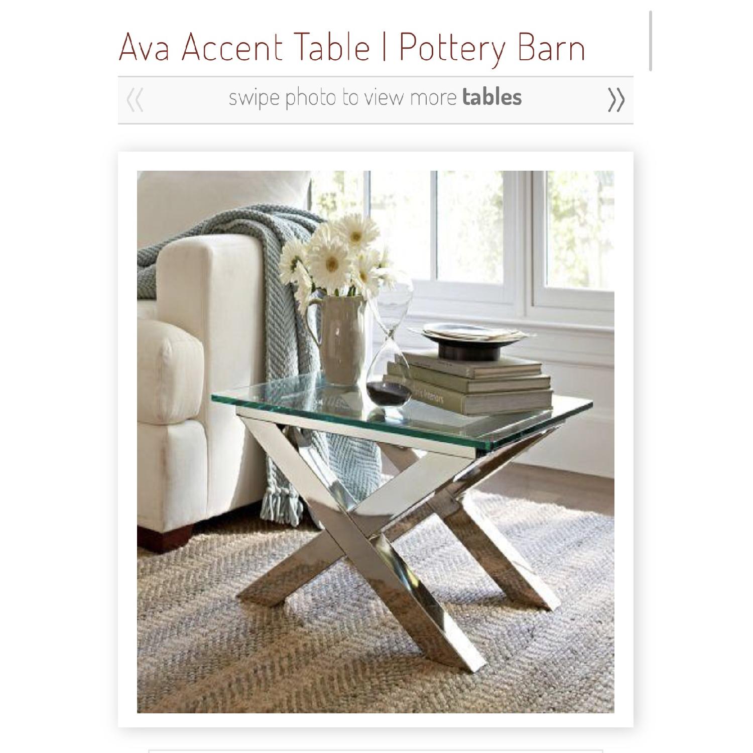 Pottery Barn Ava Accent Tables - AptDeco