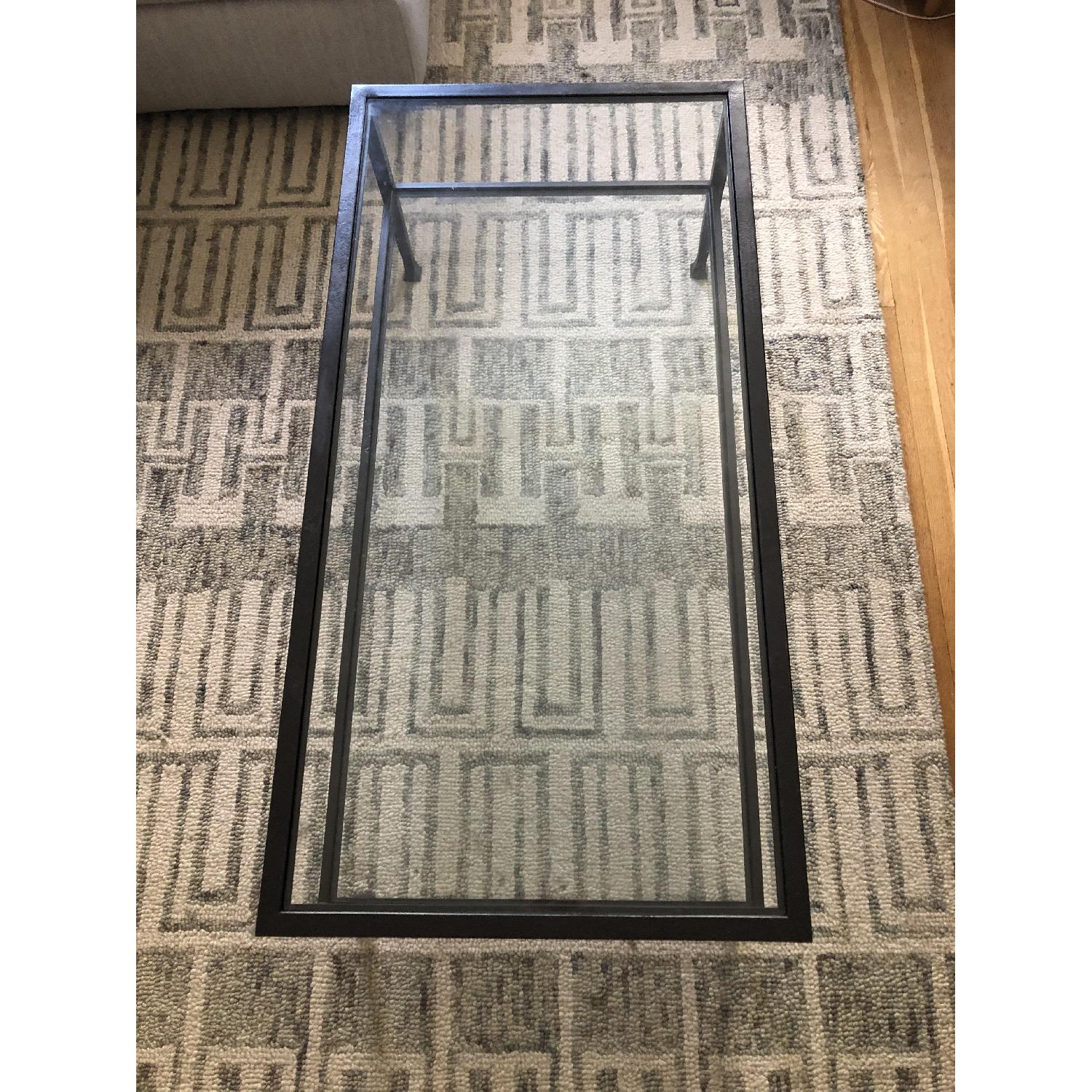 Pottery Barn Tanner Coffee Table - AptDeco