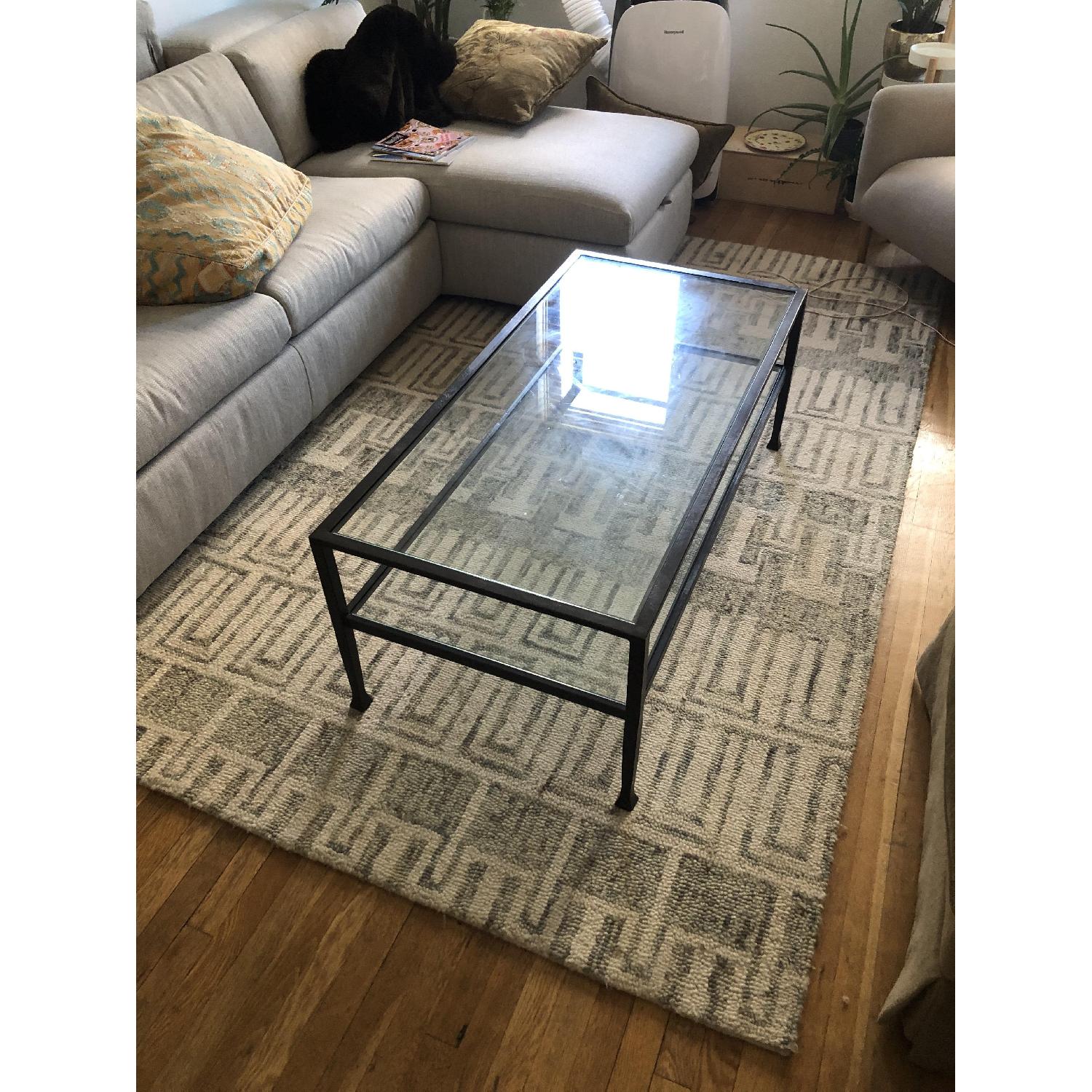 Pottery Barn Tanner Coffee Table - AptDeco