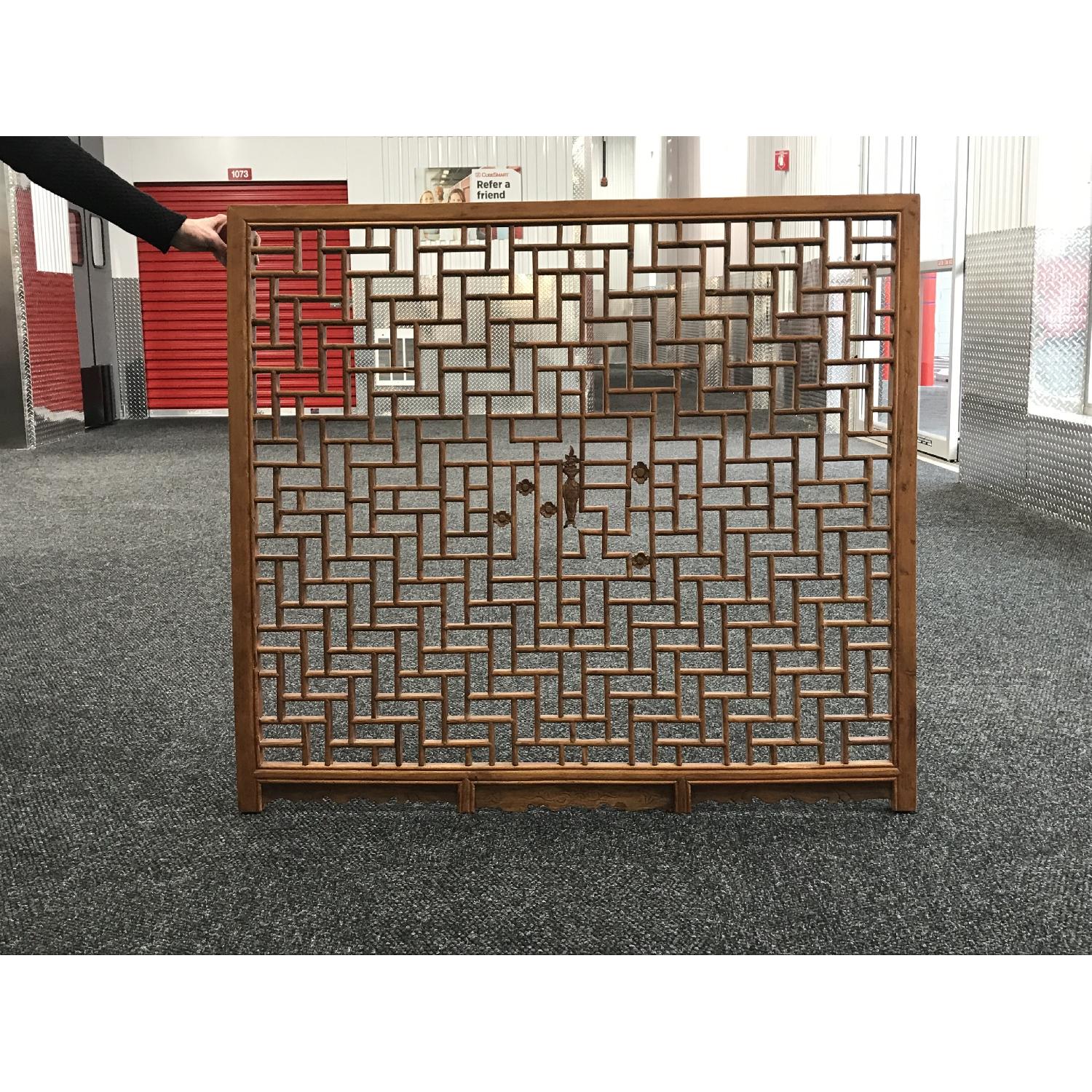 Antique Chinese Wall Screen - AptDeco