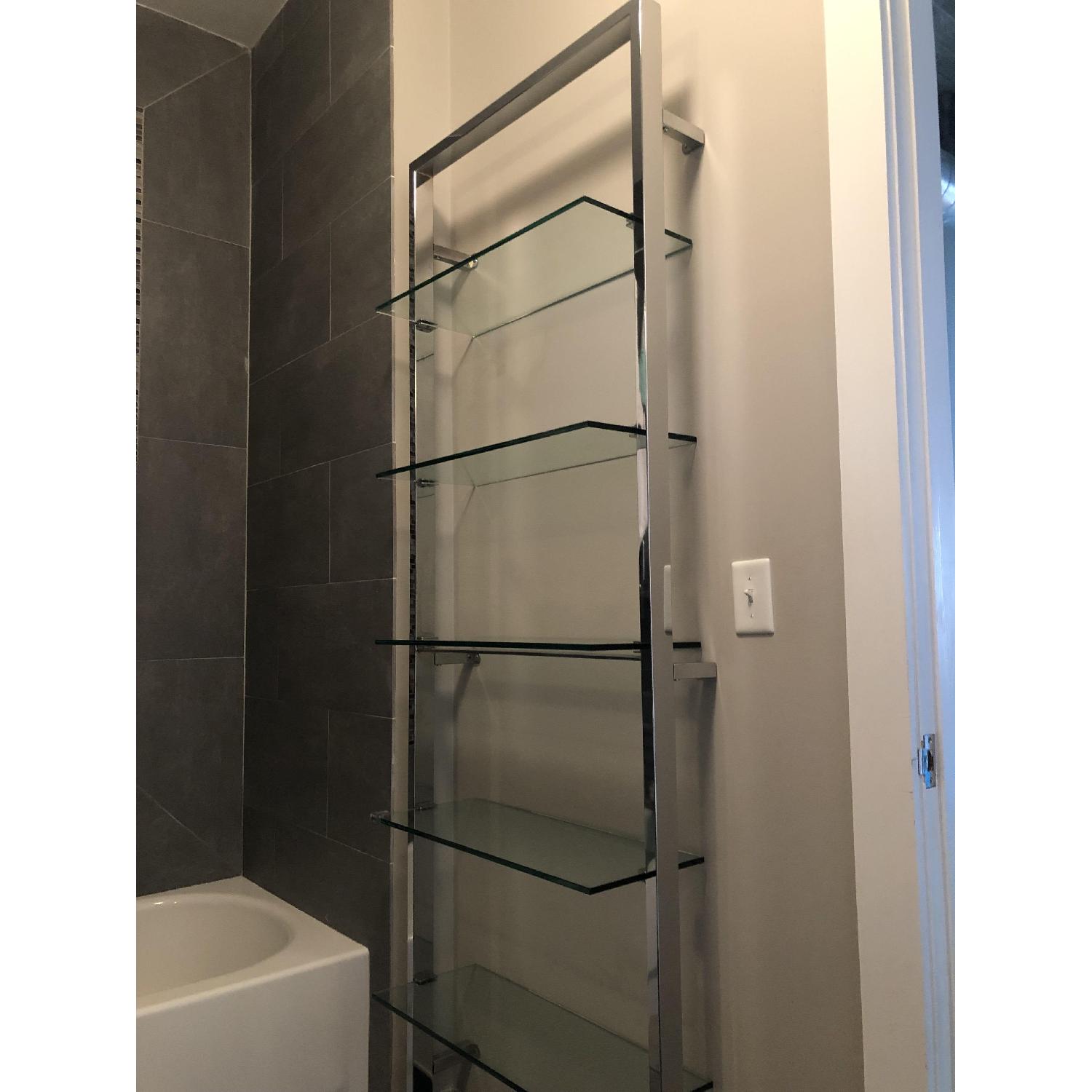 CB2 Tesso Wall Mount Bookcase - AptDeco