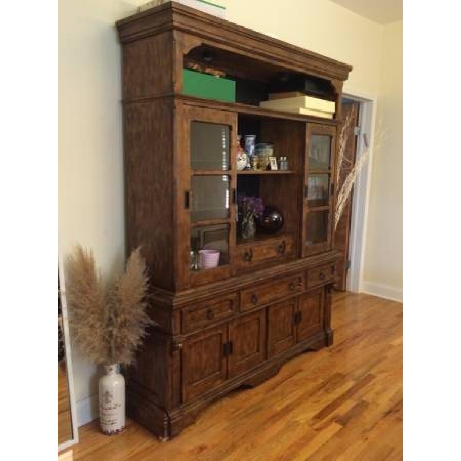 Ashley's Rowley Creek China Cabinet - AptDeco