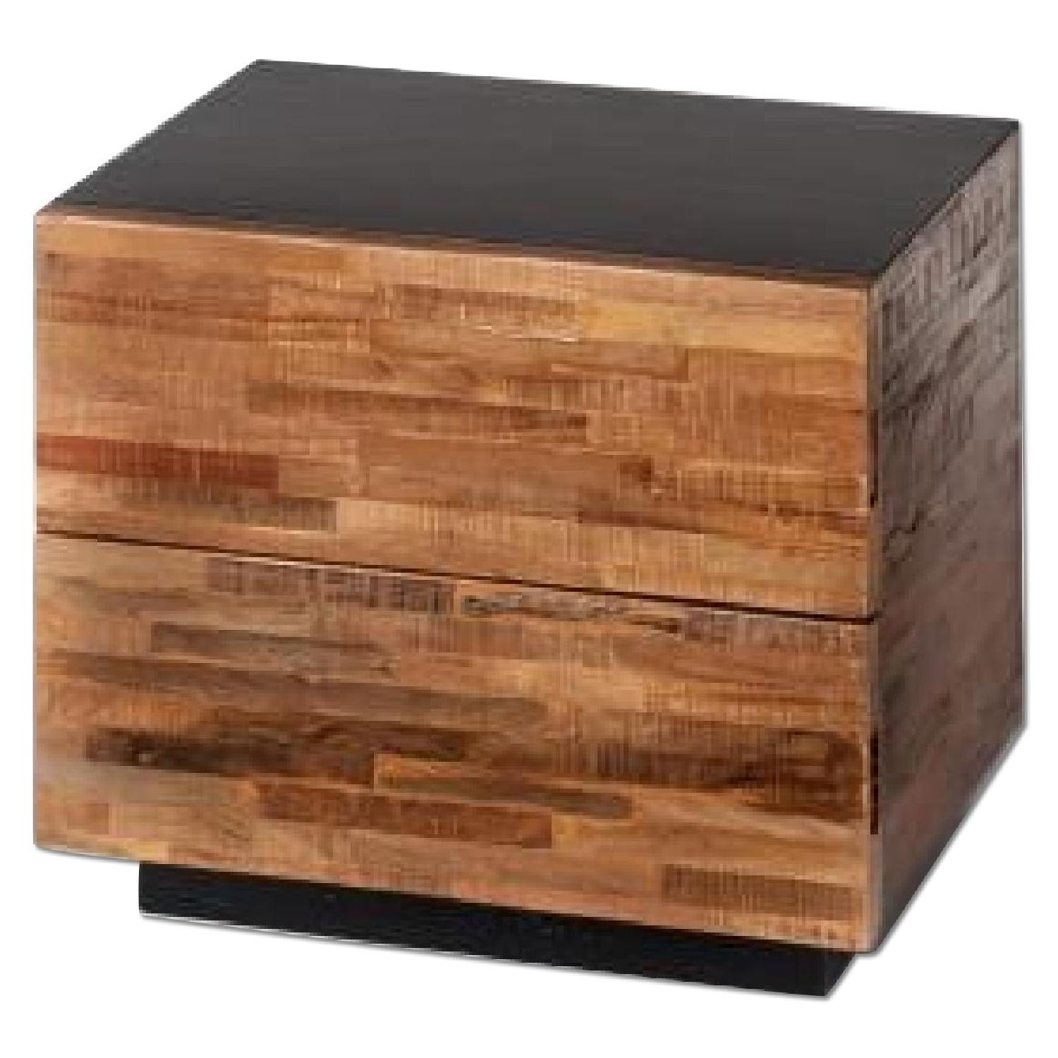 Environment Furniture Reclaimed Wood Santomer End Tables - AptDeco