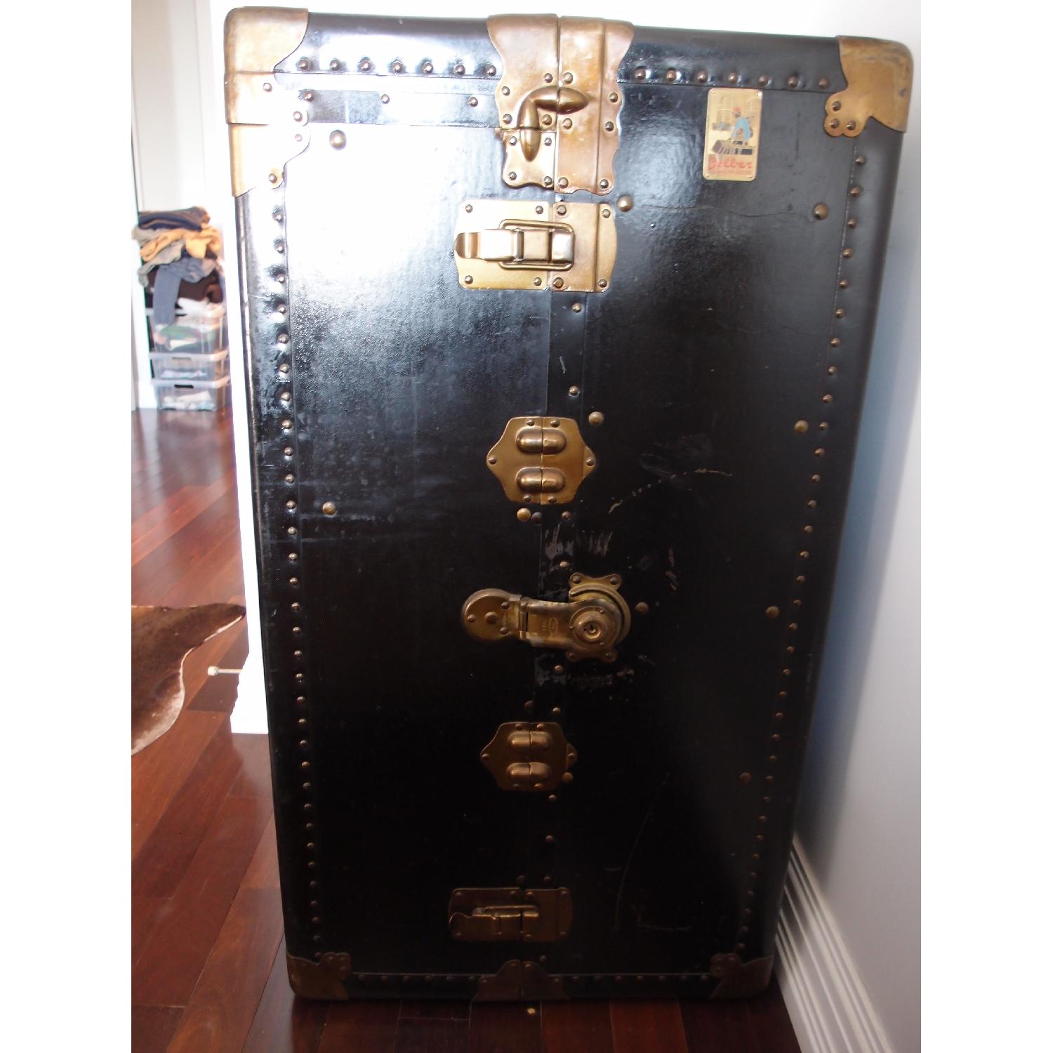 Vintage Belber Wardrobe Trunk - AptDeco