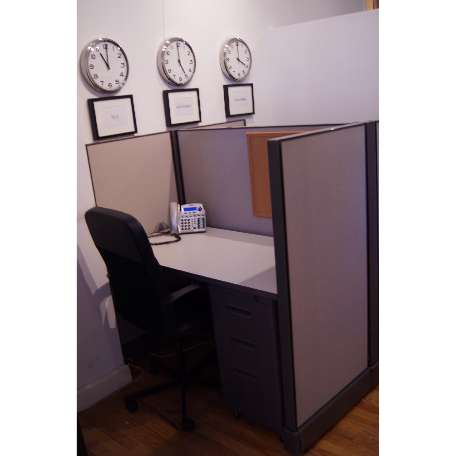 Herman Miller Cubicles - Set of 2 - AptDeco