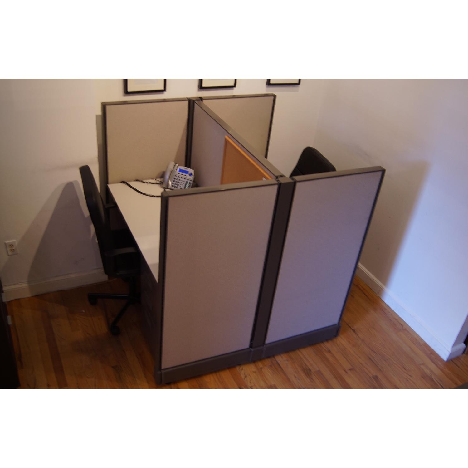 Herman Miller Cubicles - Set of 2 - AptDeco