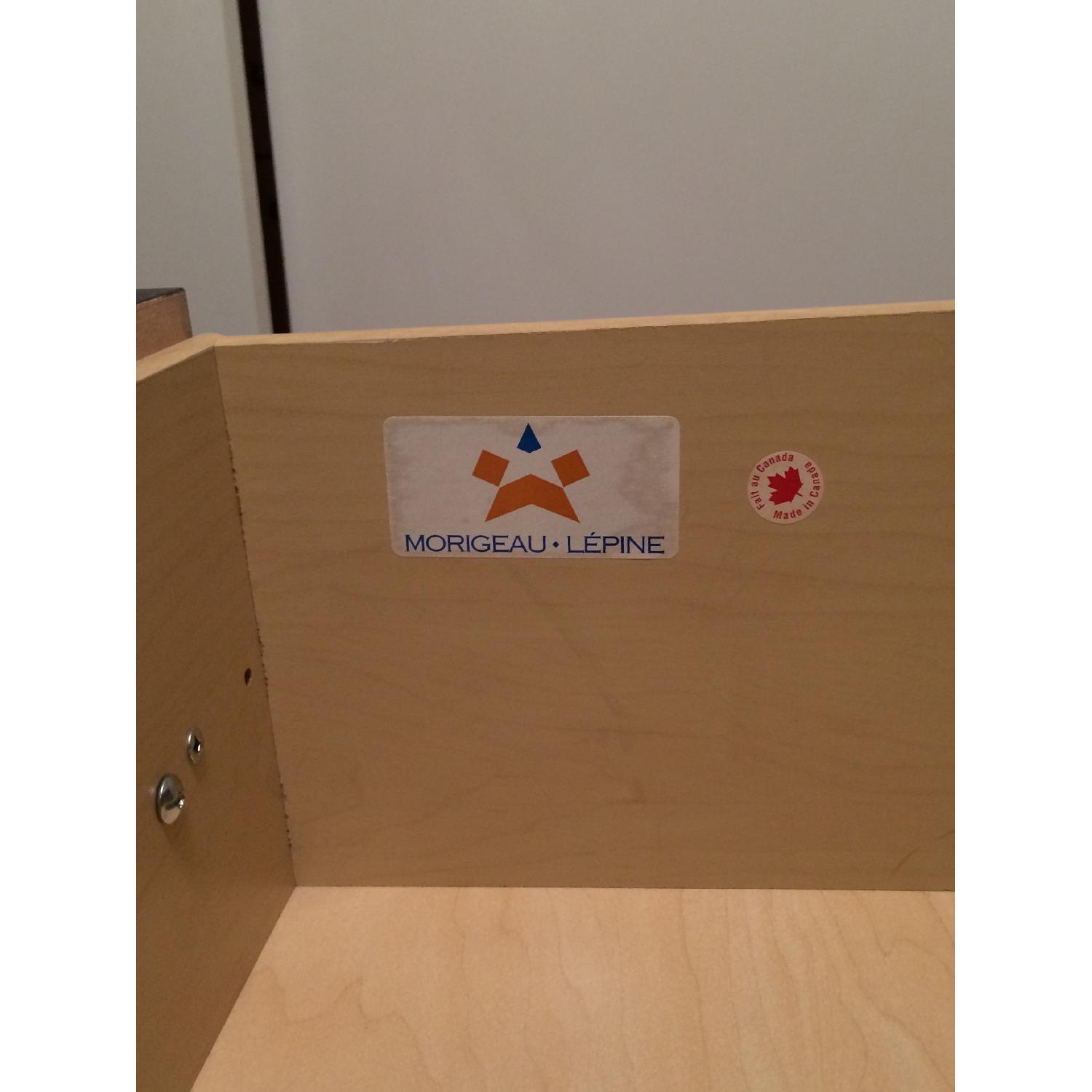 Morigeau-Lepine Toddler Bed/Crib + Dresser/Changing Table w/ Mirror ...