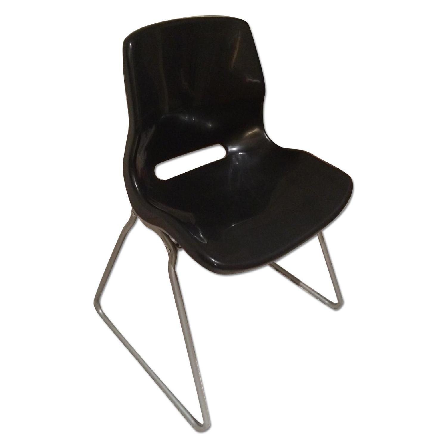 ikea Black Dining Chair - AptDeco