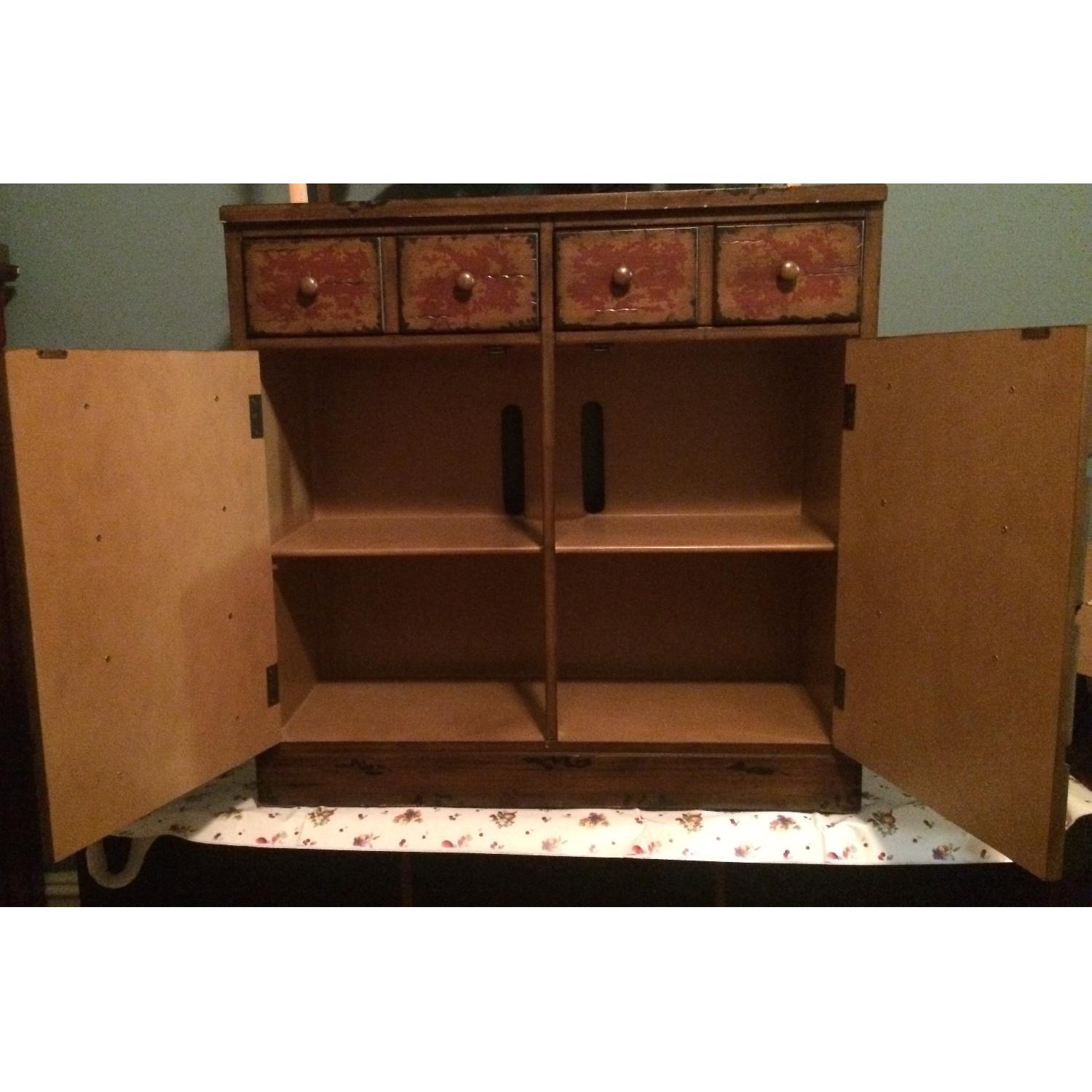 Asian Inspired Cabinet / TV Console - AptDeco