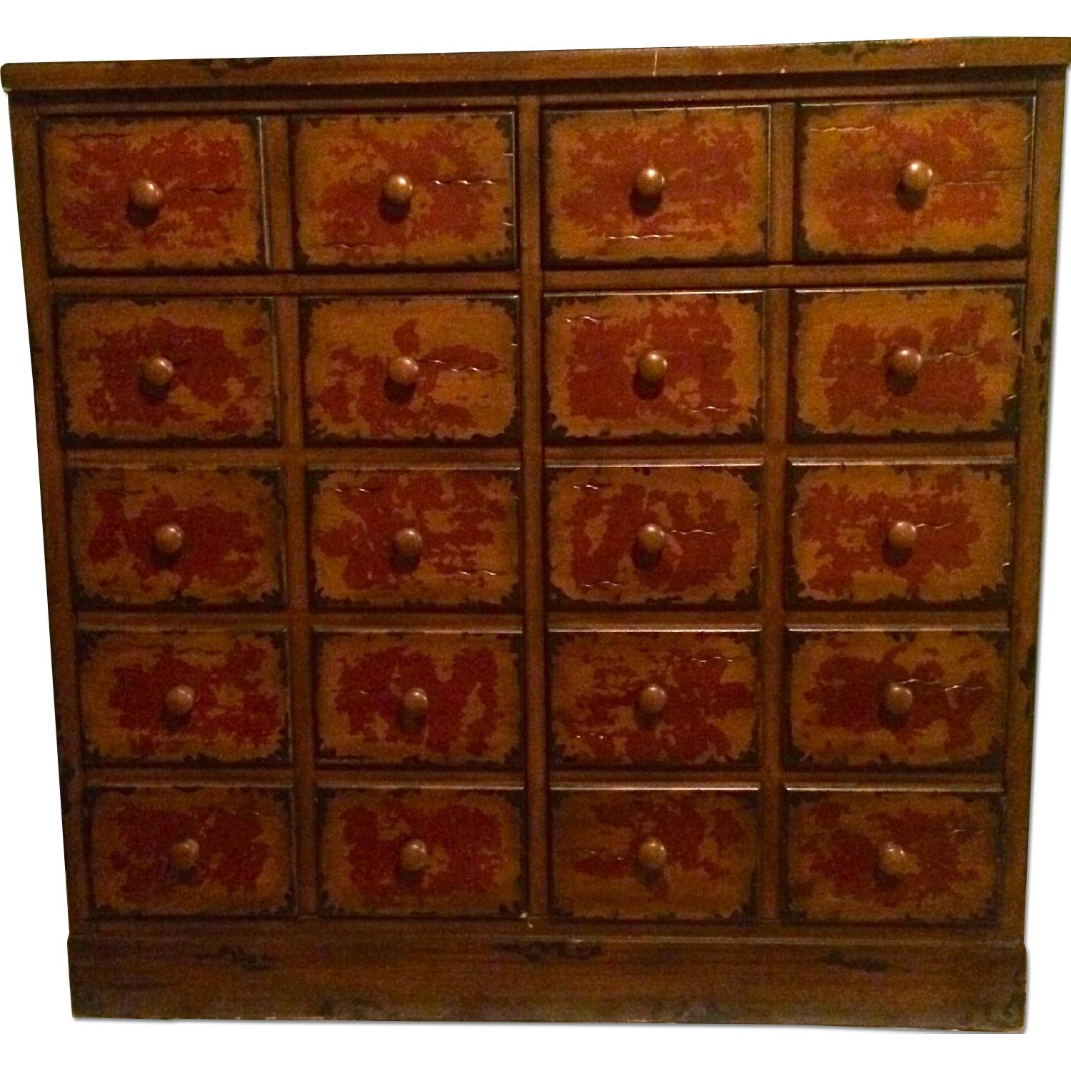 Asian Inspired Cabinet / TV Console - AptDeco