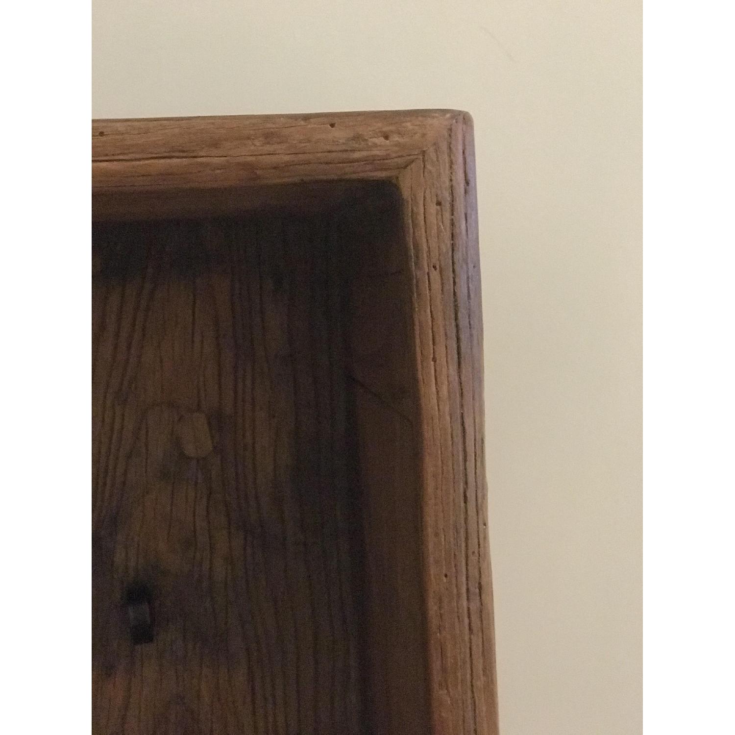 Antique Primitive Style Hutch Coat Rack - AptDeco