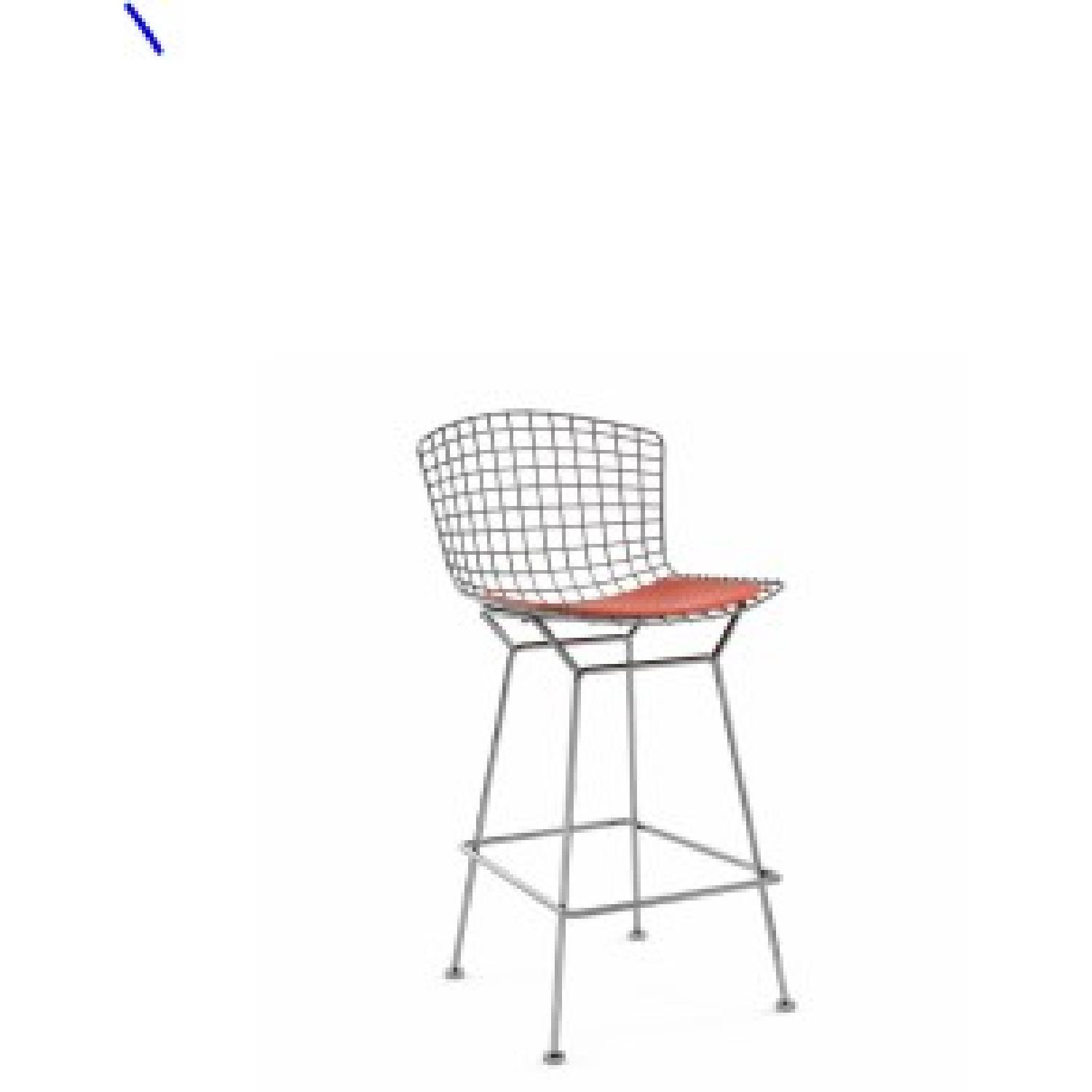 Knoll Bertoia Steel Counter Stools - AptDeco