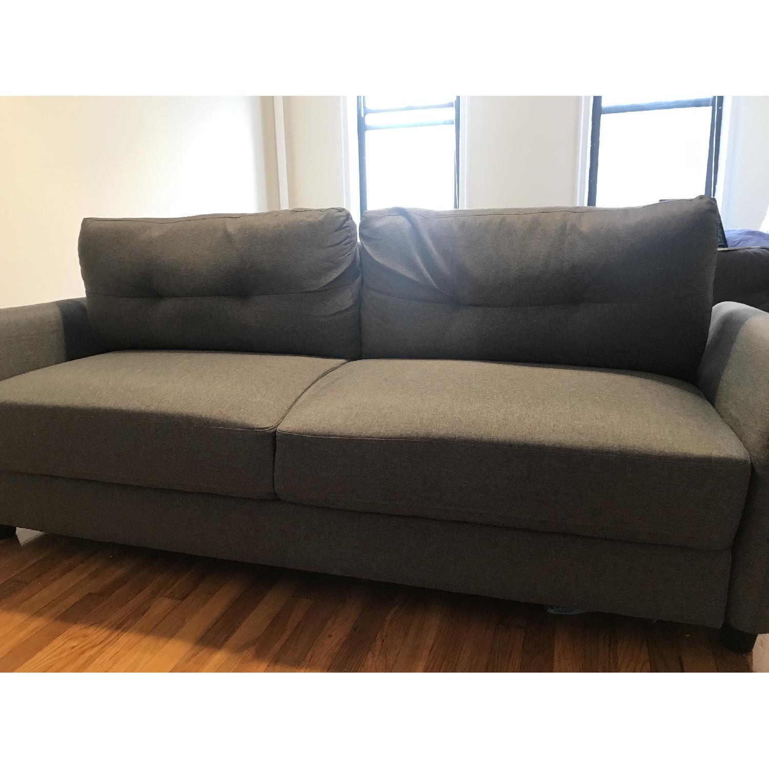Zinus Ricardo Contemporary Upholstered Sofa - AptDeco