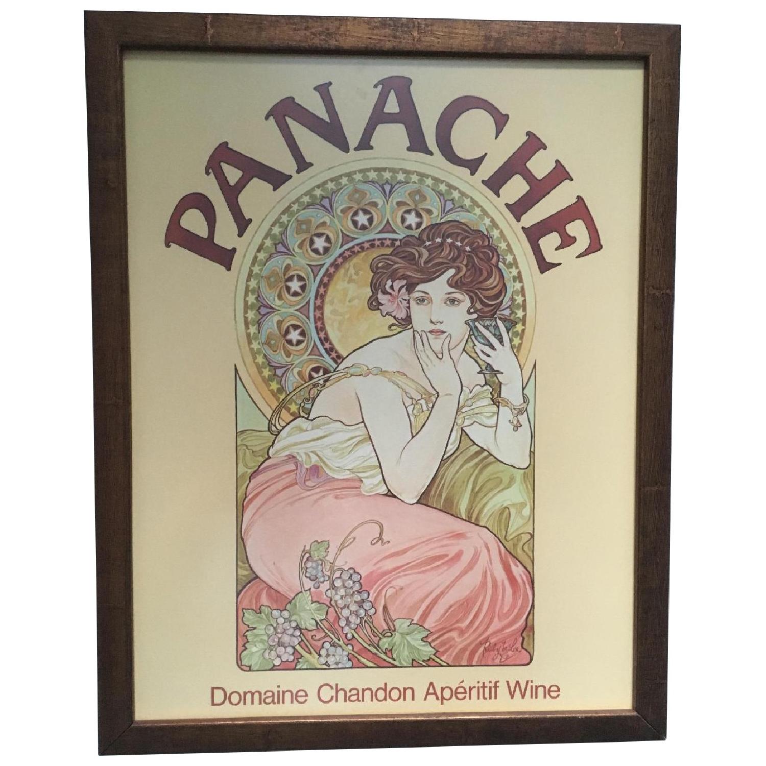 Chandon Framed Liquor Ad Print - AptDeco