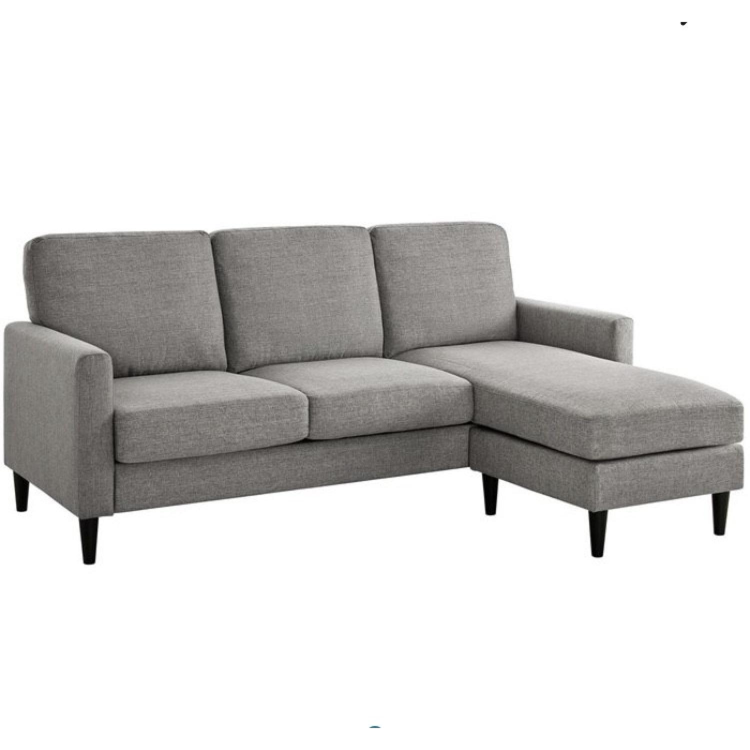 Zipcode Design Cazenovia Reversible Sectional Sofa - AptDeco