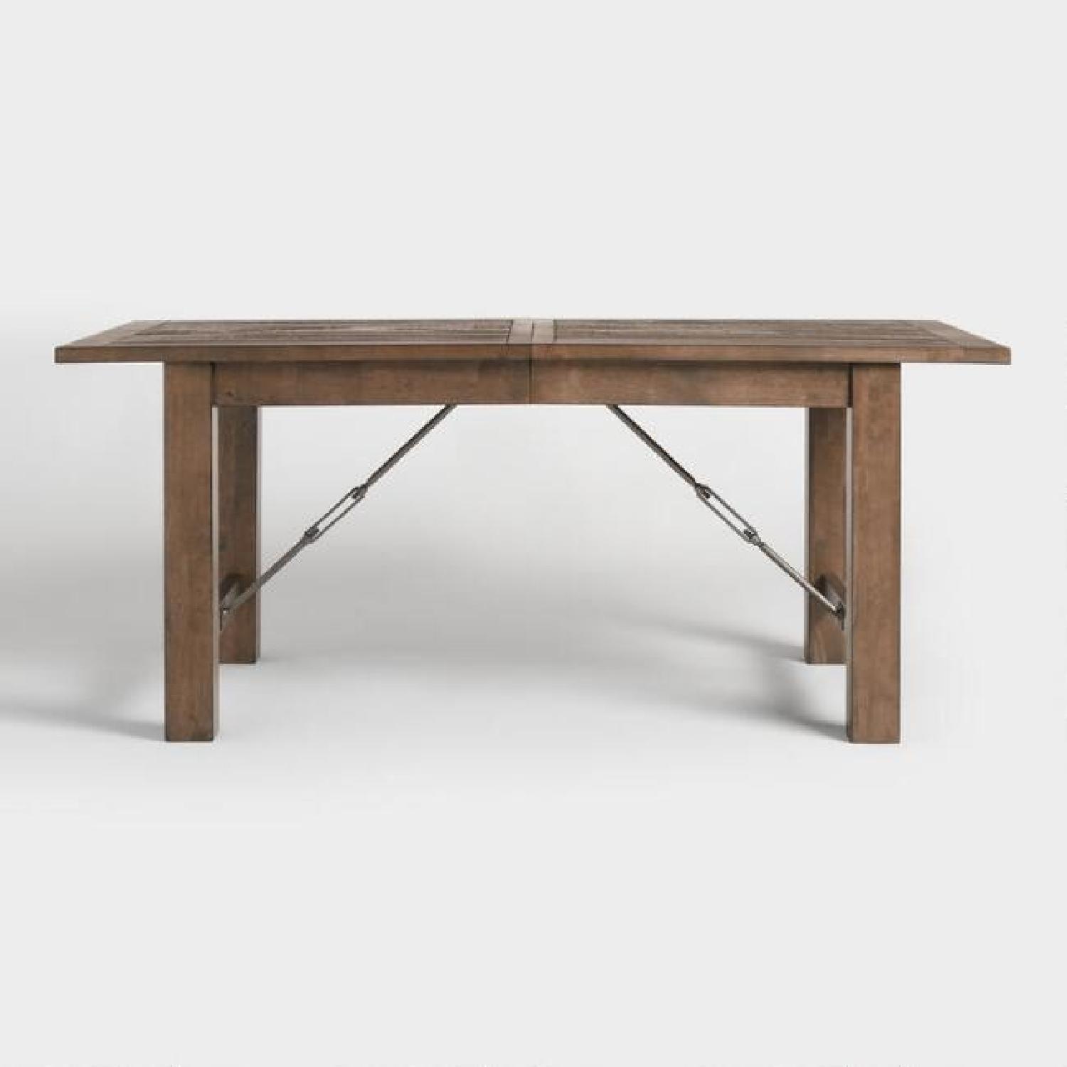World Market Extension Table w/ 5 Chairs - AptDeco