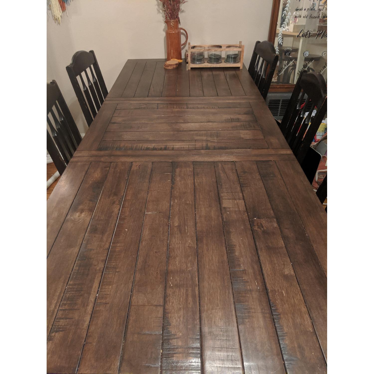 World Market Extension Table w/ 5 Chairs - AptDeco