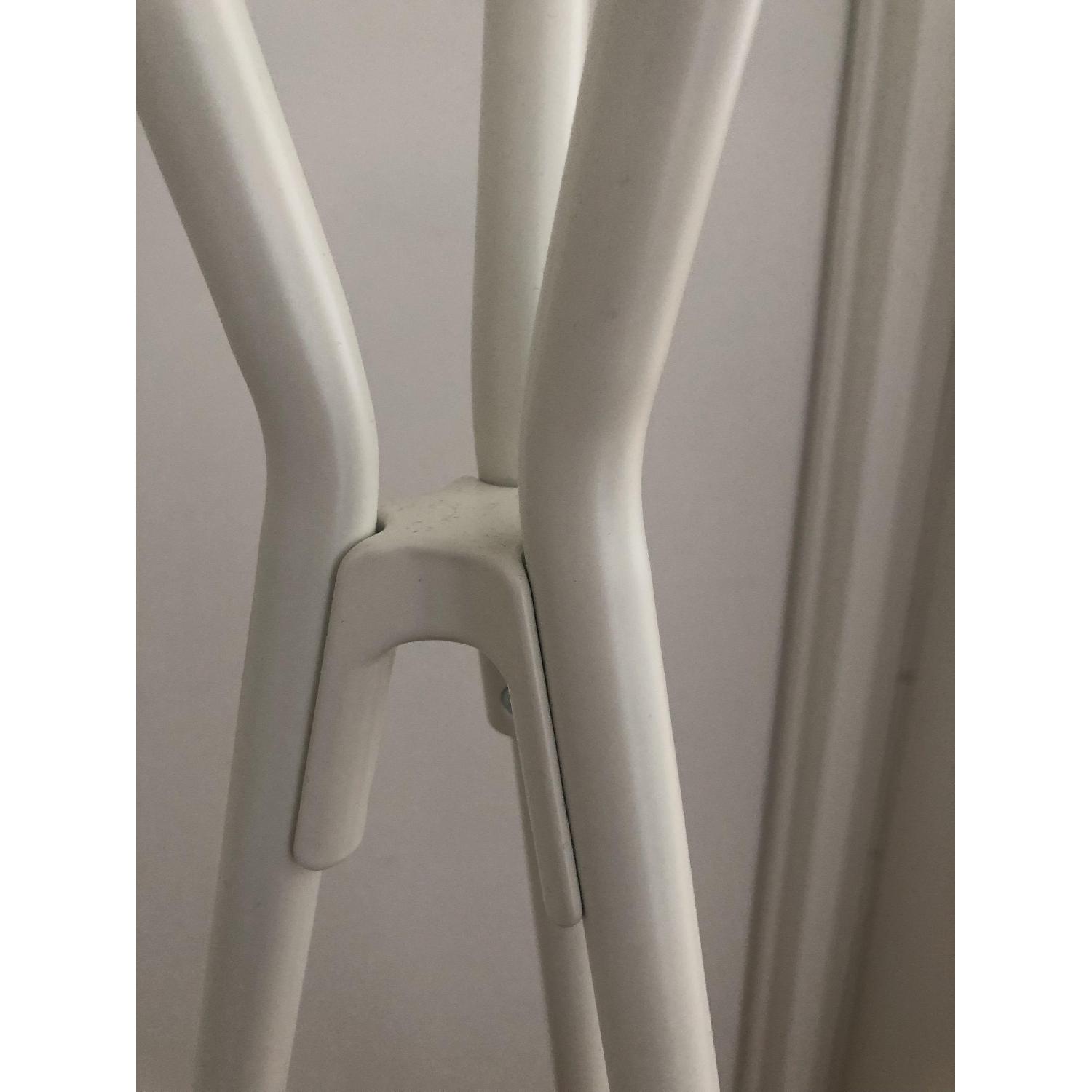 Ikea White Modern Coat Rack - AptDeco
