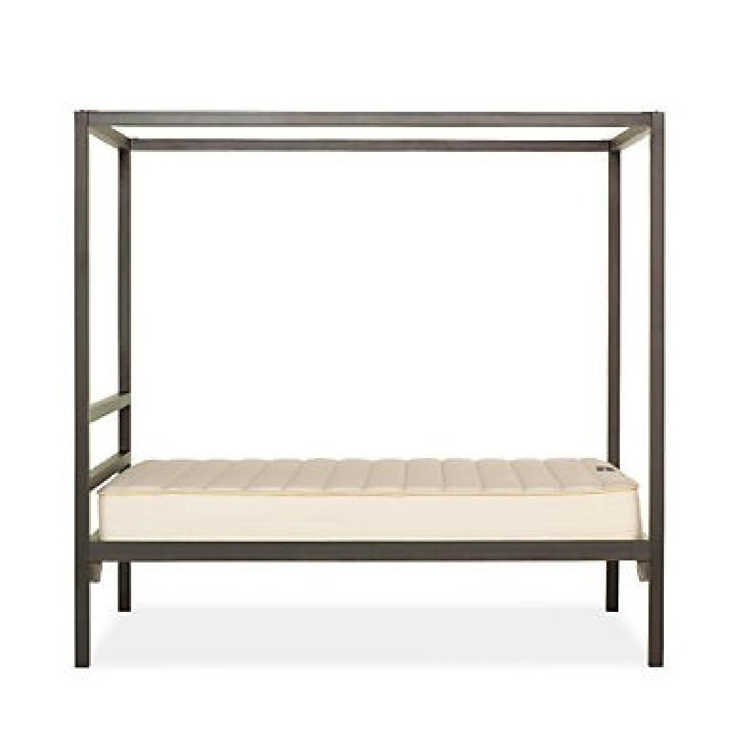 Room & Board Recycled Steel Canopy Bed - AptDeco