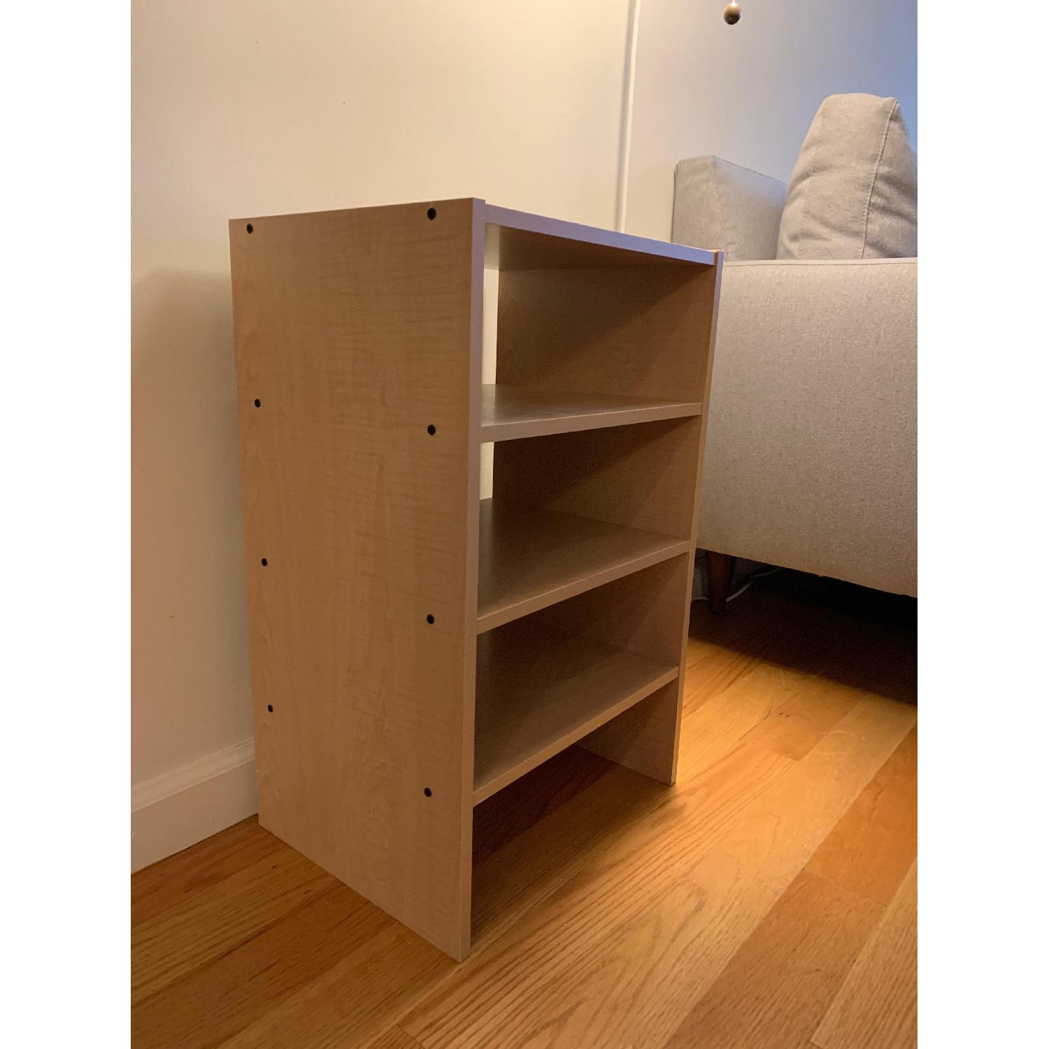 Custom Made Wood Cubby Shelving Unit - AptDeco