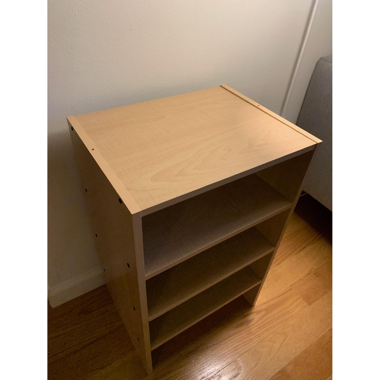 Custom Made Wood Cubby Shelving Unit - AptDeco