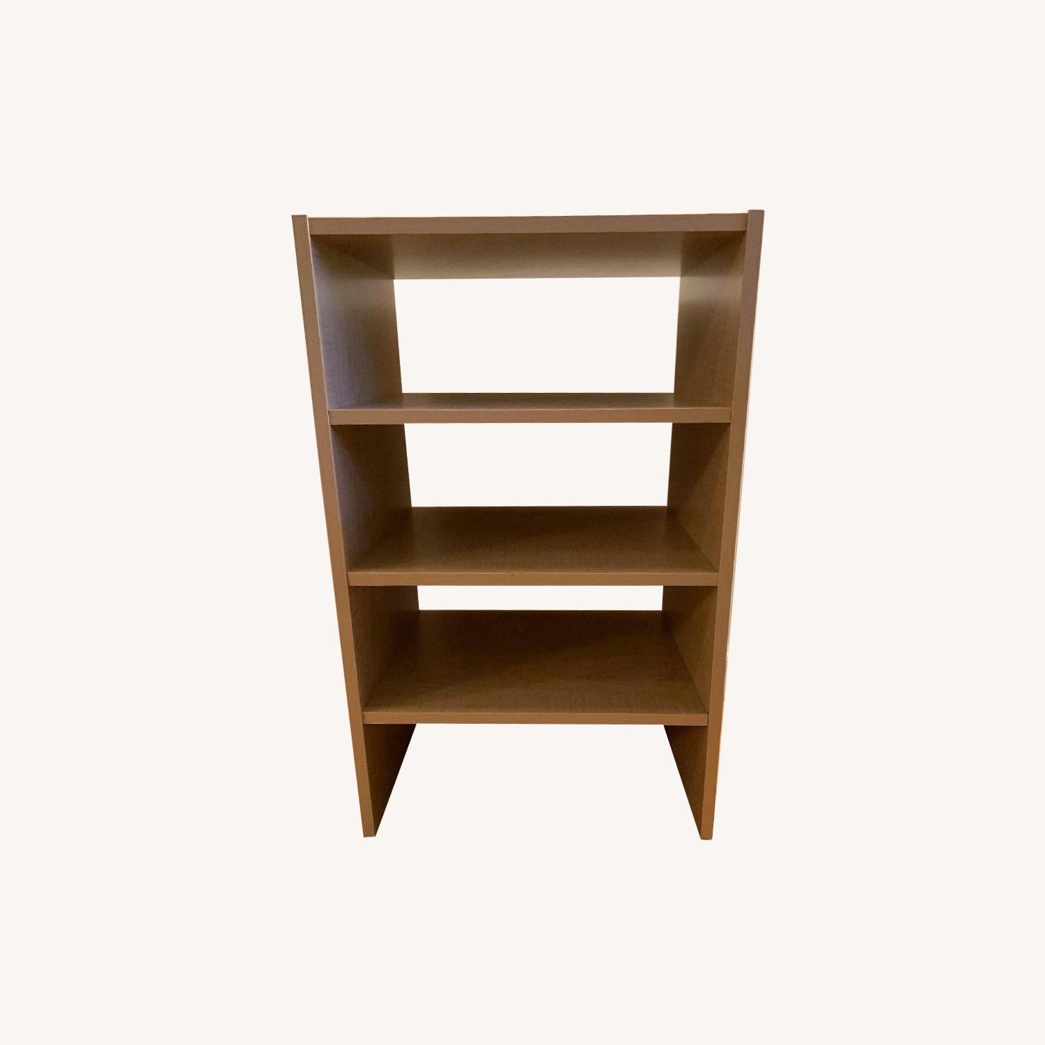 Custom Made Wood Cubby Shelving Unit - AptDeco