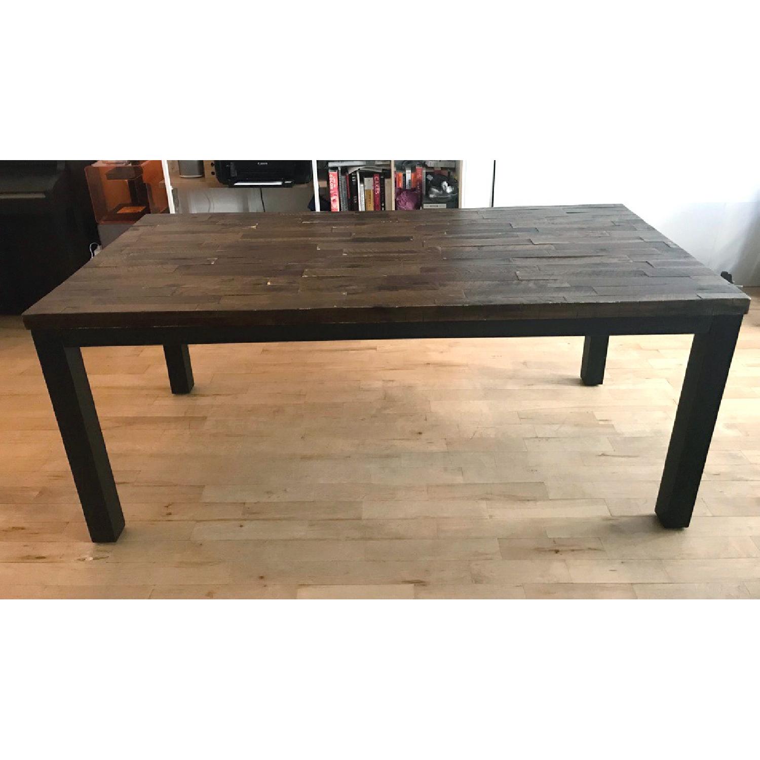 Mercury Row Langley Modern Wooden Dining Table - AptDeco