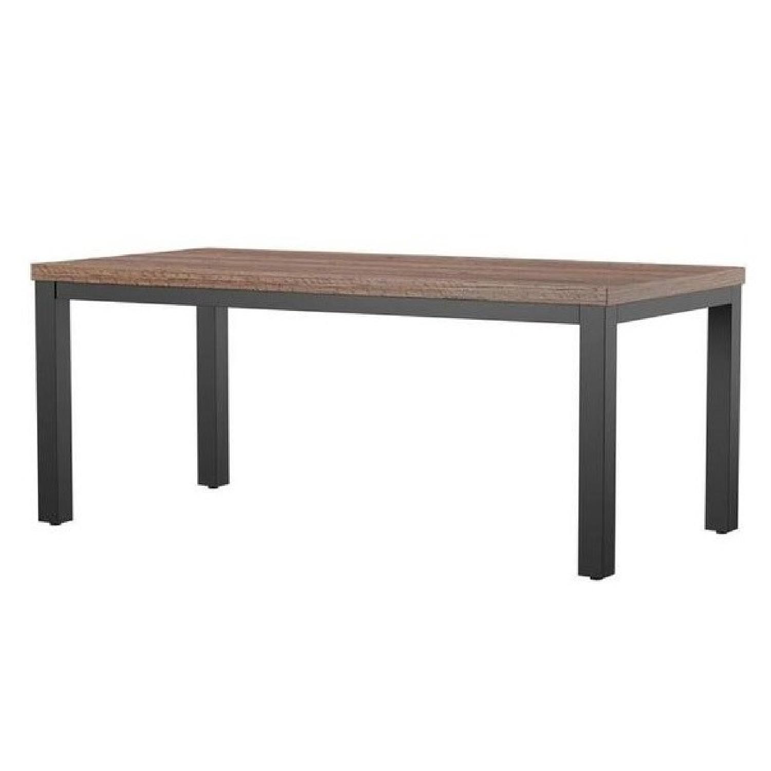 Mercury Row Langley Modern Wooden Dining Table - AptDeco