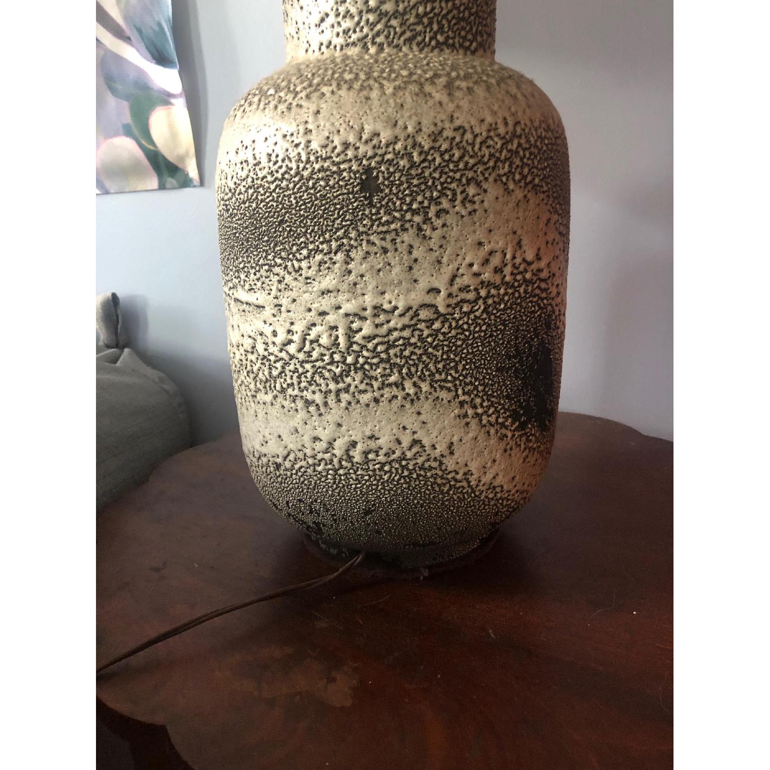 Vintage Pebble Stone Lamp - AptDeco