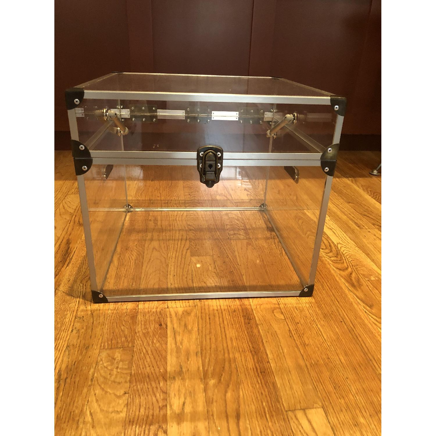 CB2 Clear Trunk - AptDeco