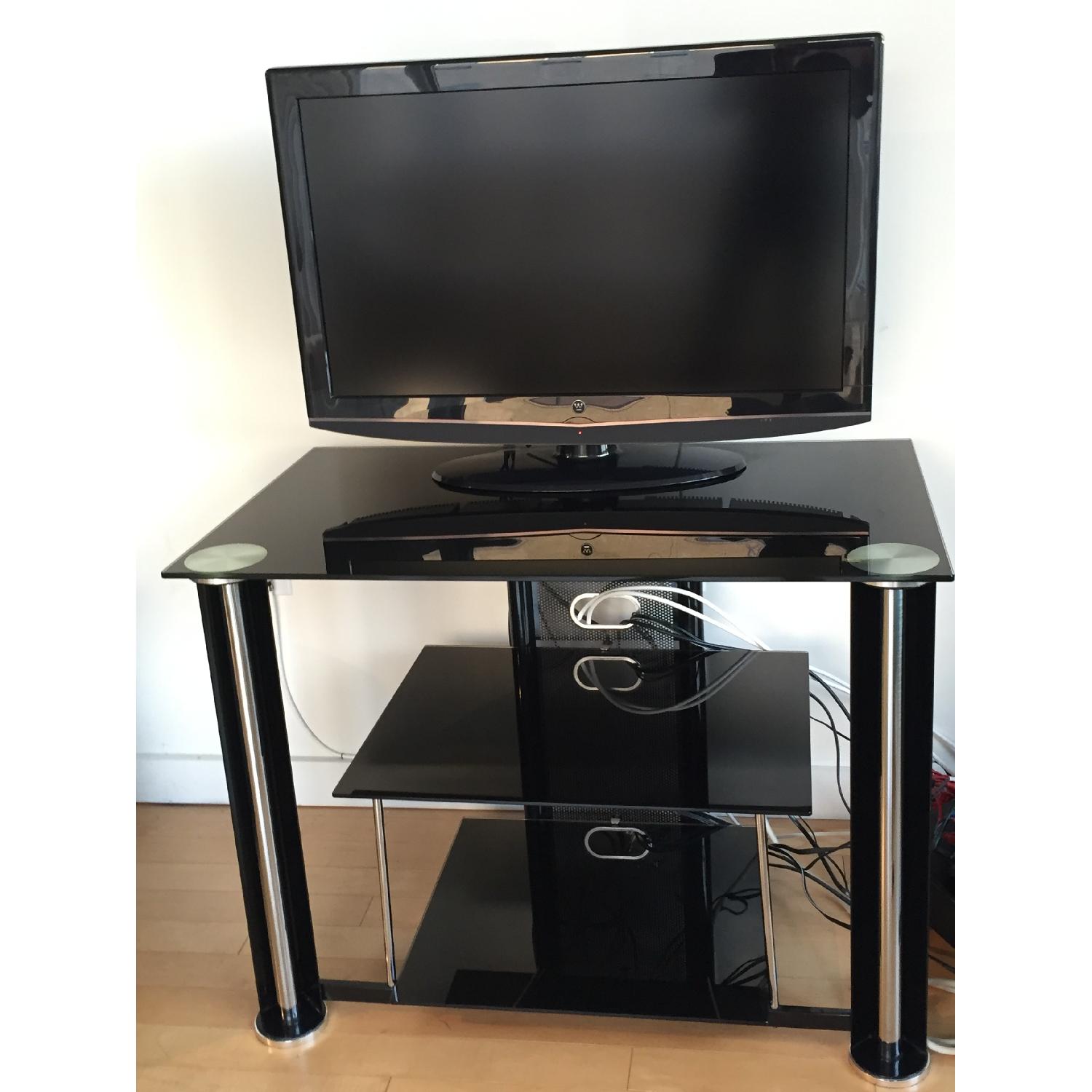 Multi Level TV Stand - AptDeco