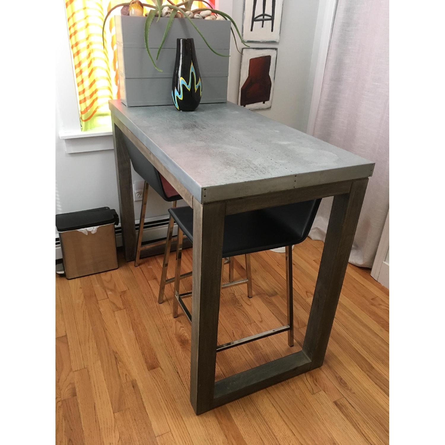 CB2 Stern Bar Height Dining Table - AptDeco