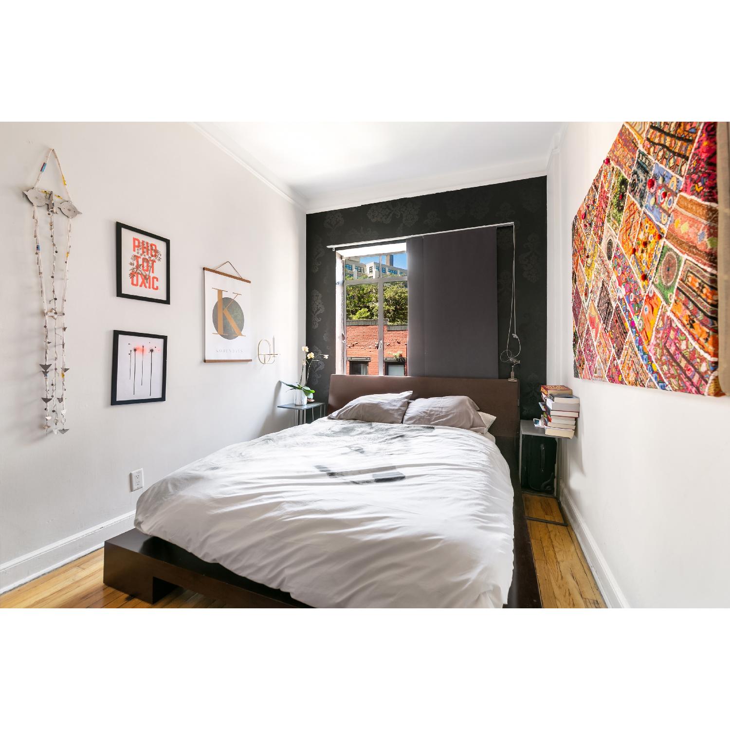 Crate & Barrel Asher Queen Bed - AptDeco