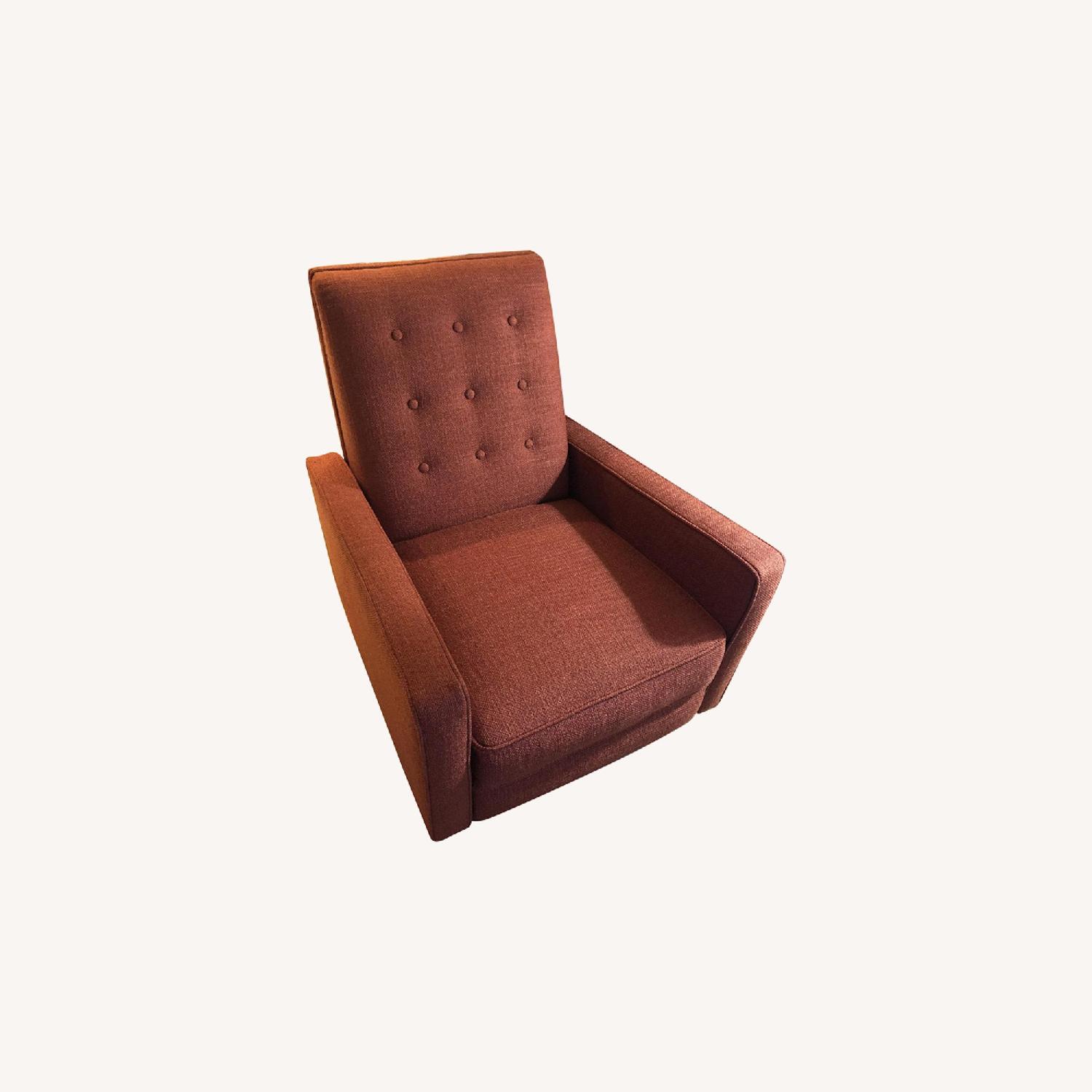 West Elm Rhys Mid-Century Recliner - AptDeco