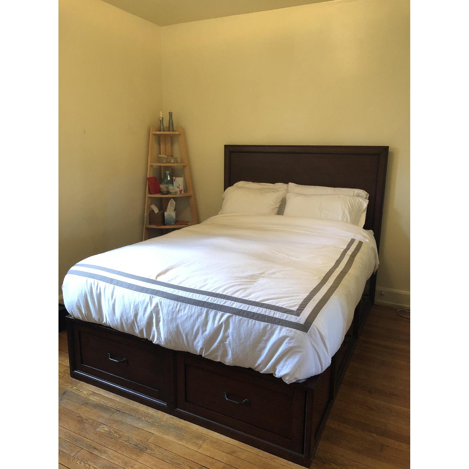 Pottery barn stratton headboard store