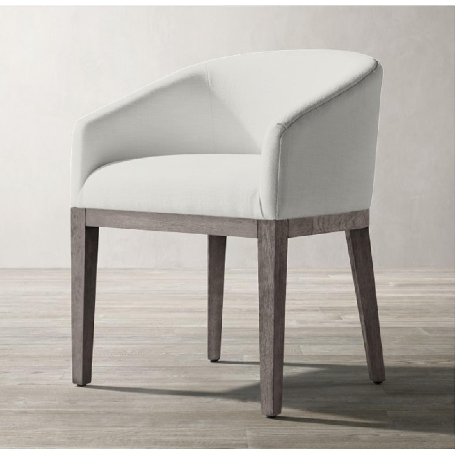 Restoration Hardware Morgan Barrelback Armchairs - AptDeco