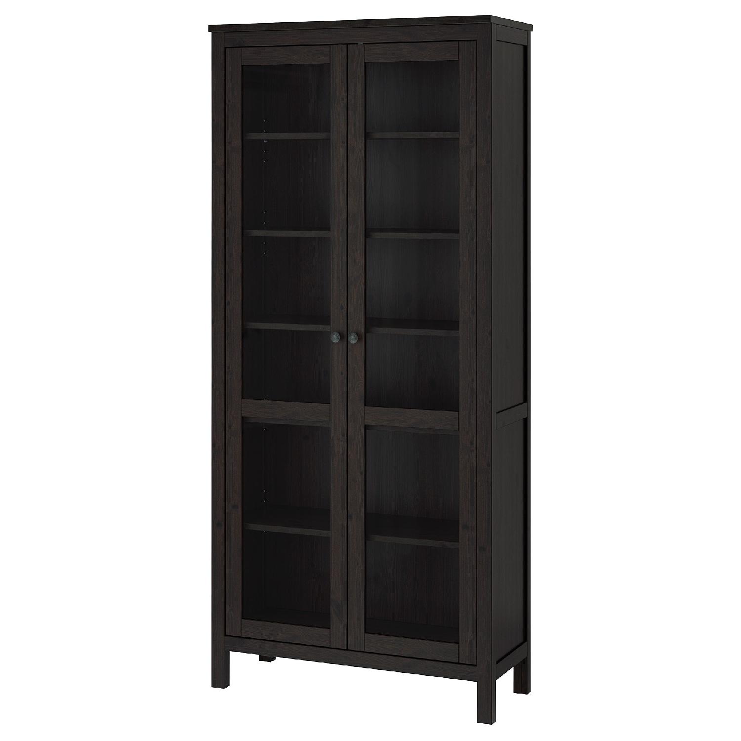 Hemnes glass door store