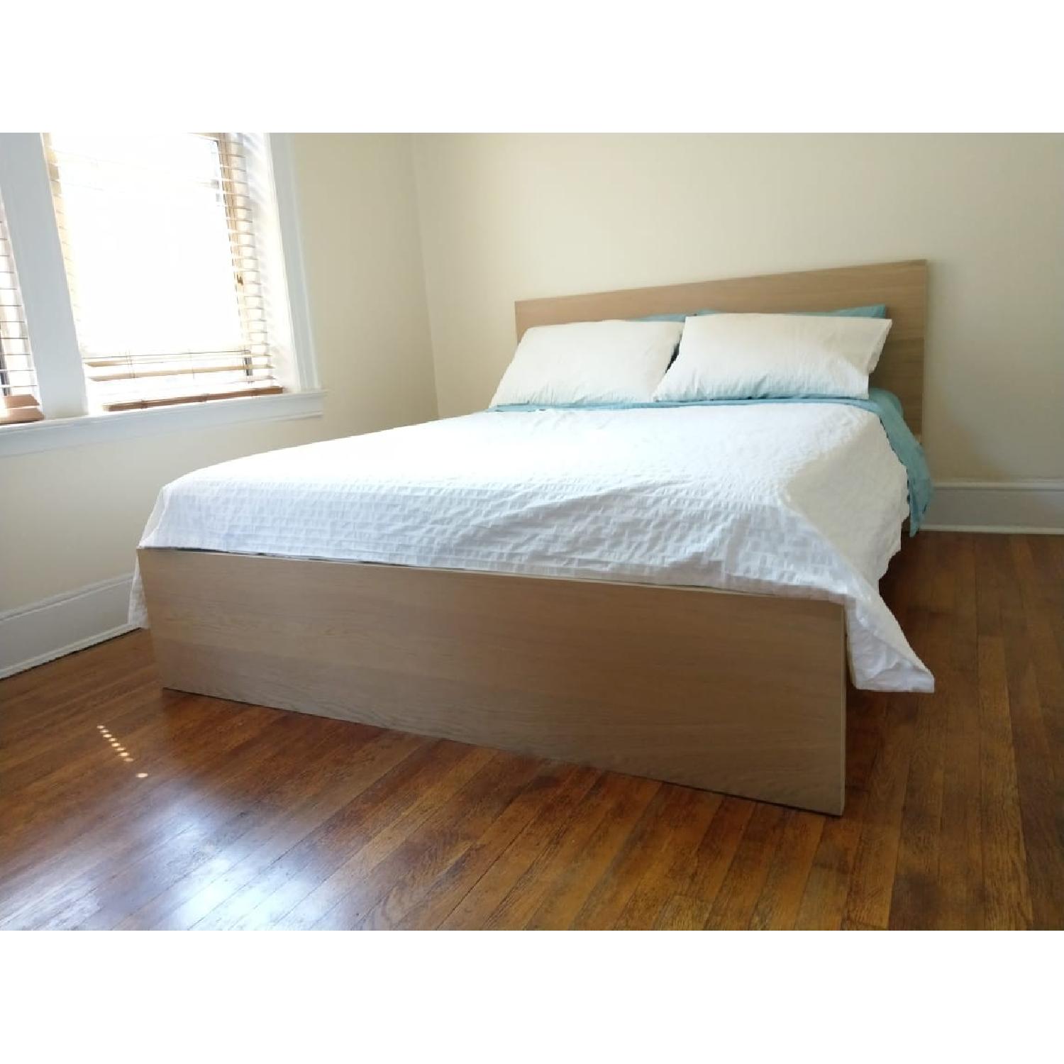 Ikea Malm Queen Size Bed - AptDeco