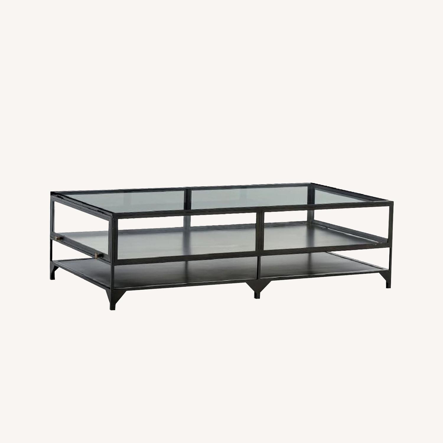 West Elm Shadow Box Coffee Table - AptDeco