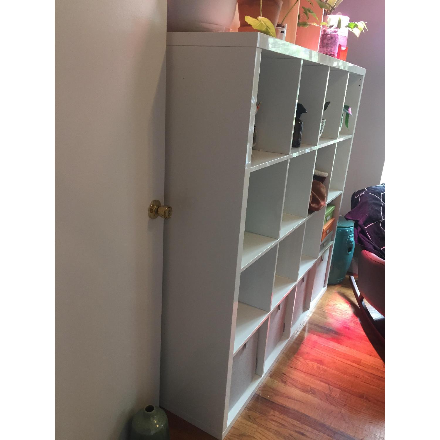 Ikea Kallax White Cube Unit - AptDeco