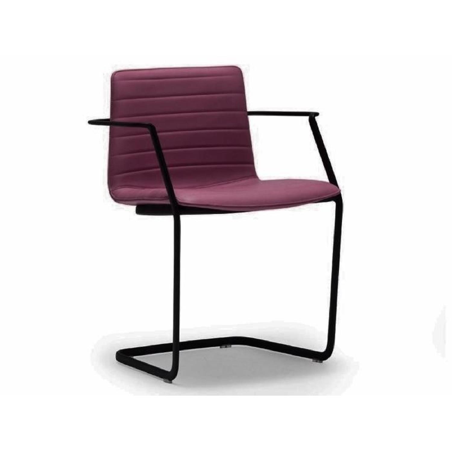 Andreu World Faux Leather Office Chairs - AptDeco